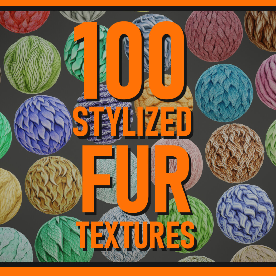 ArtStation - Stylized Fur Textures Bundle