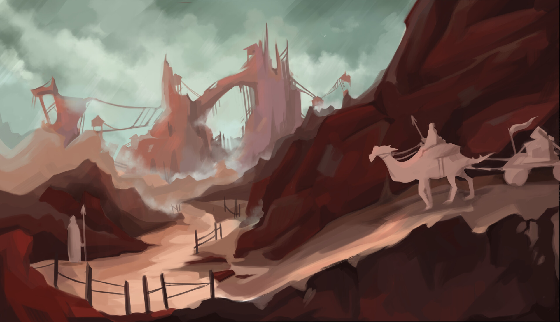 ArtStation - Desert concept