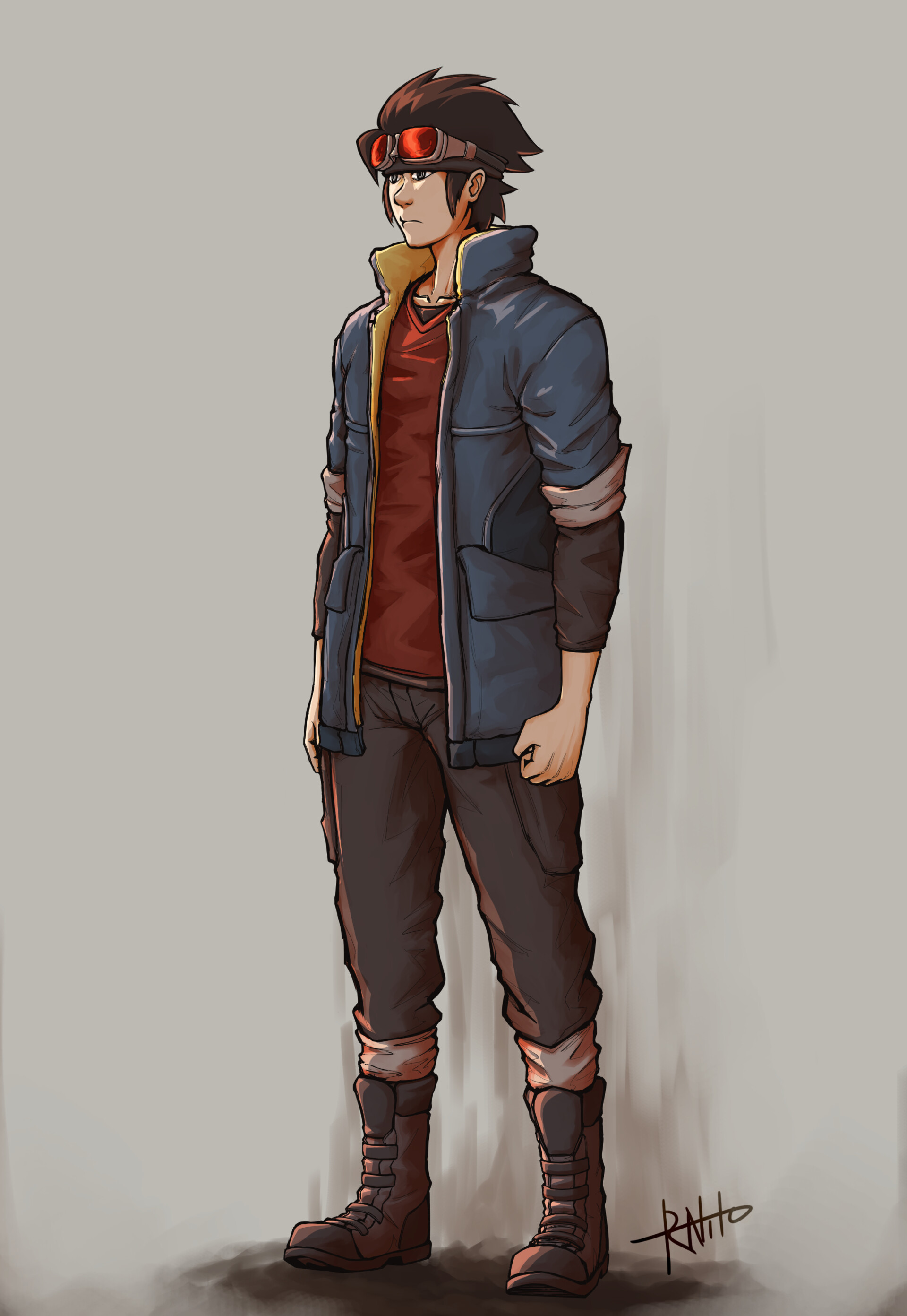 ArtStation - Pilot Concept - Tori