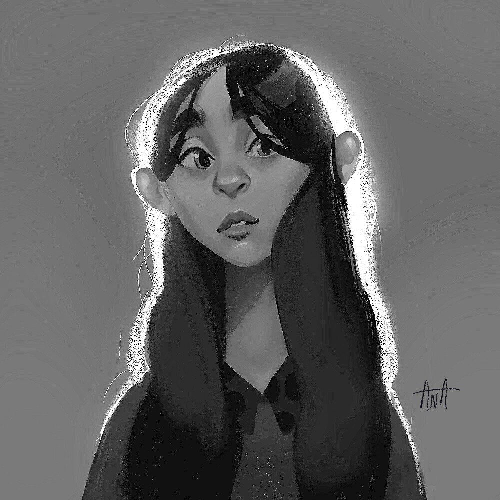 Ana-Maria Negru - Blue girl