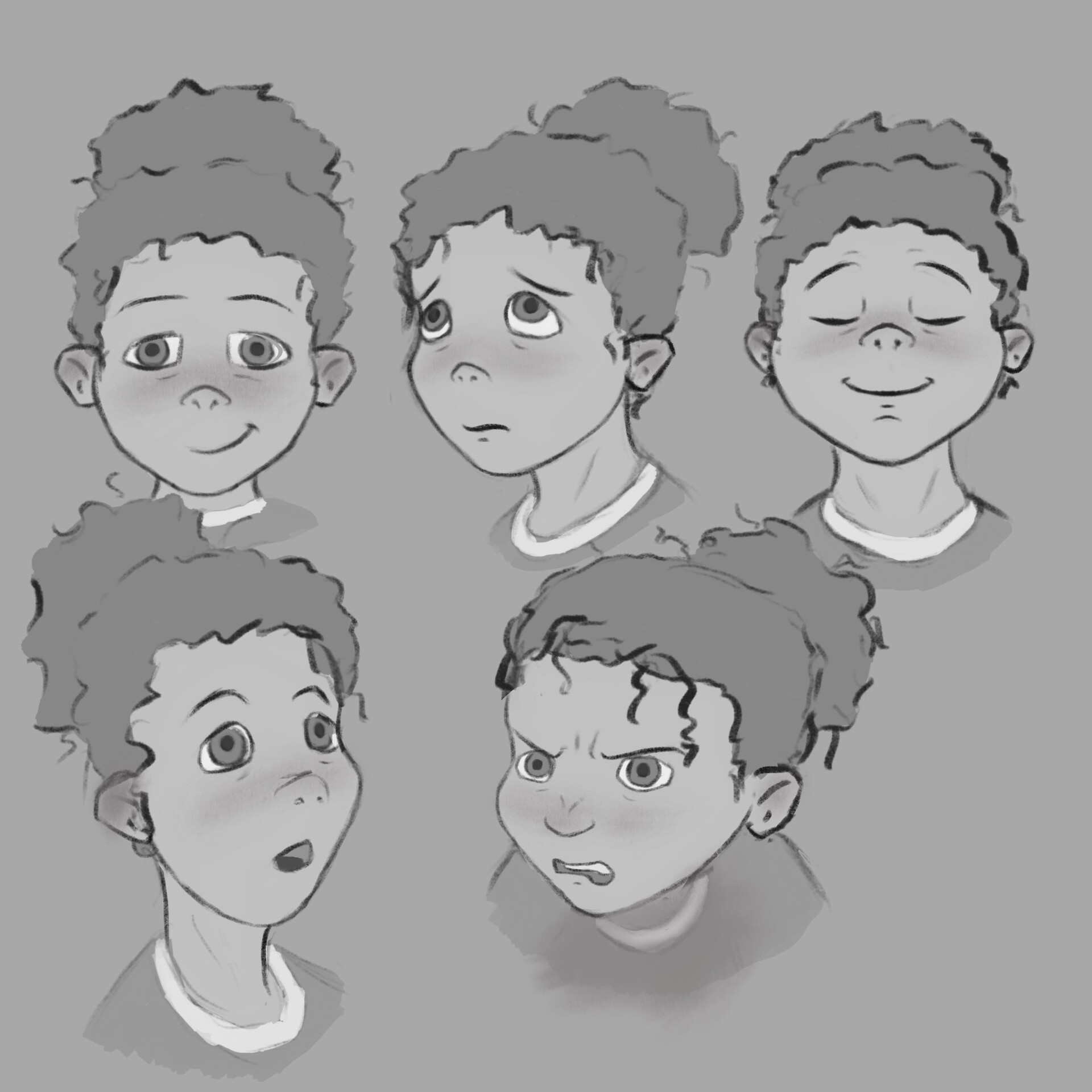 ArtStation - Expressions practice