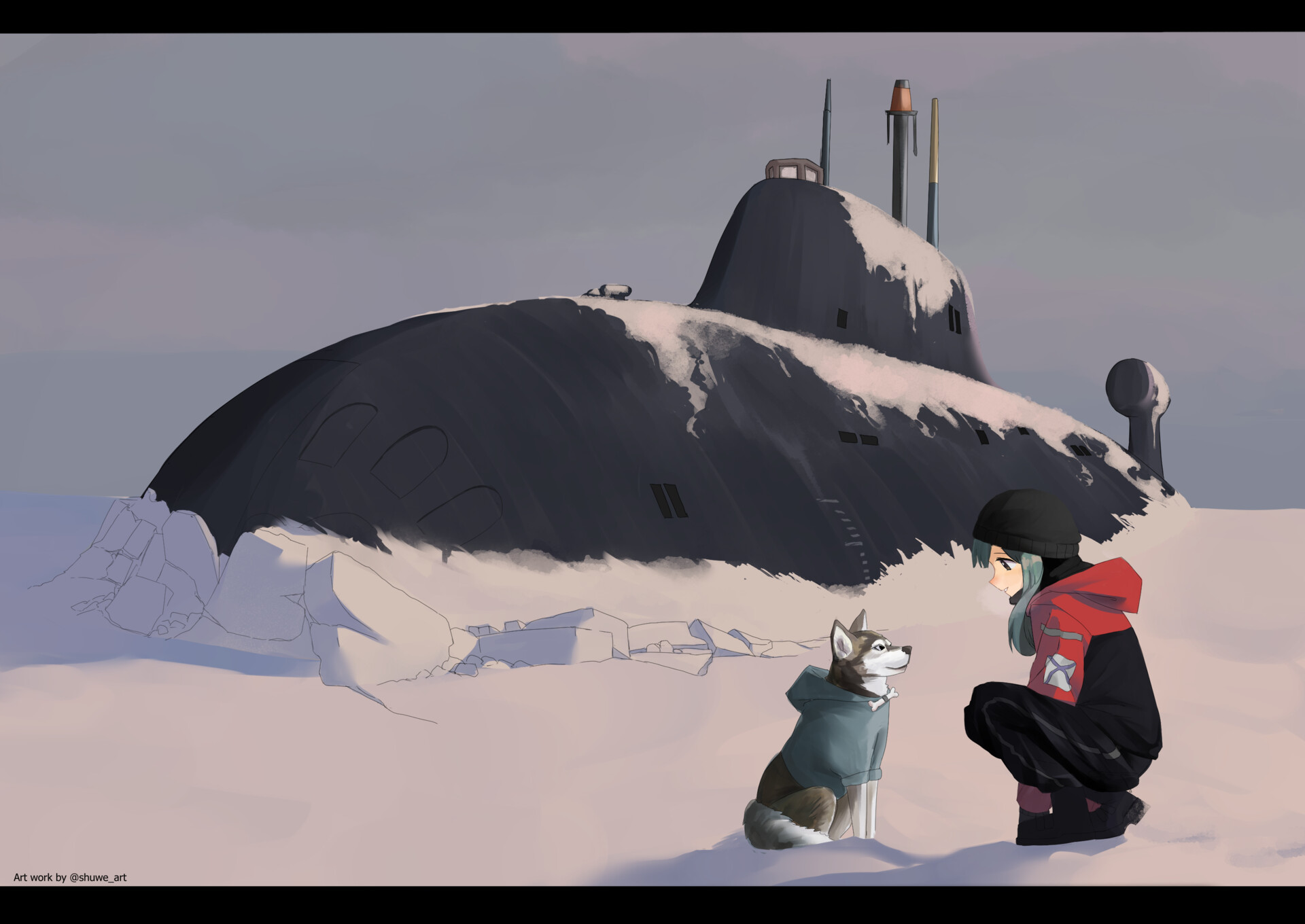 ArtStation - The russian Northern fleet