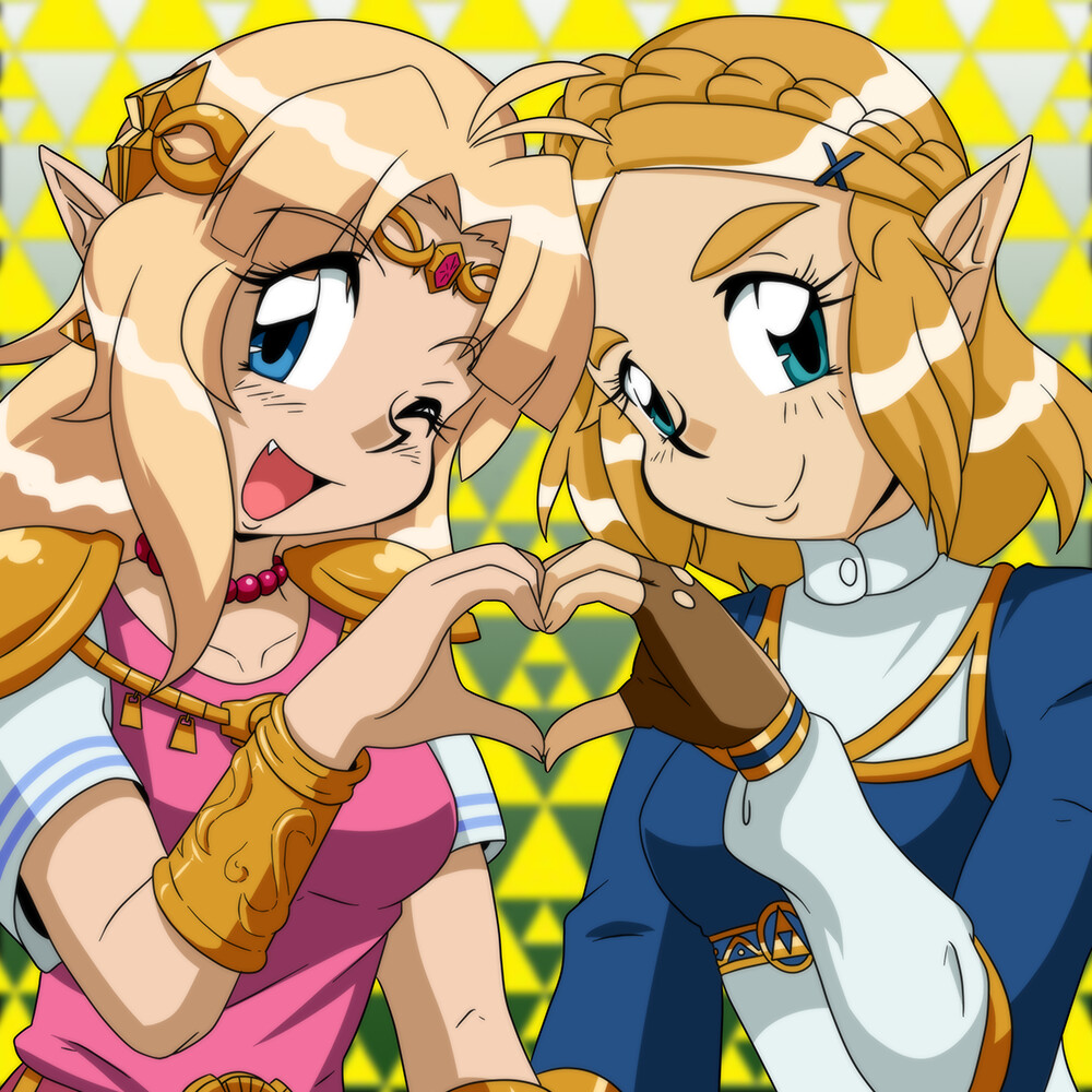 ArtStation - 90's style anime Zeldas