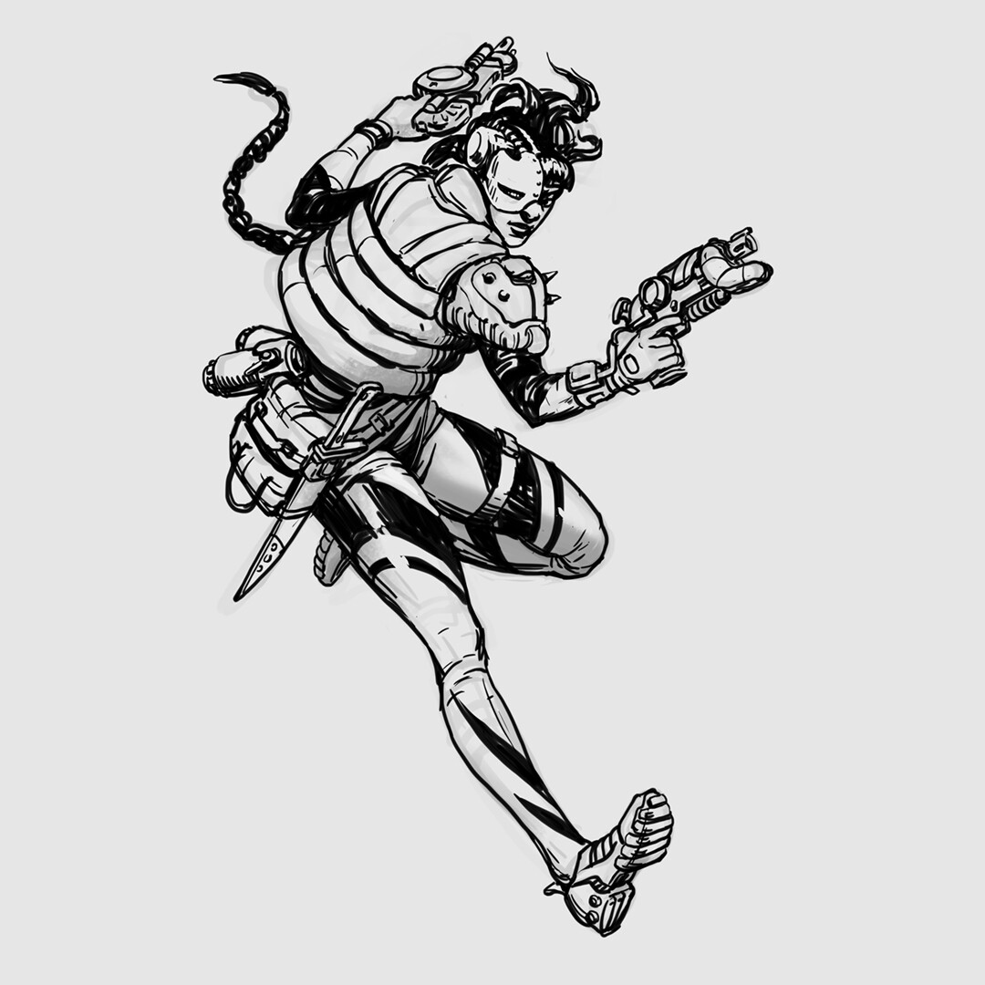 ArtStation - Cyber Runner