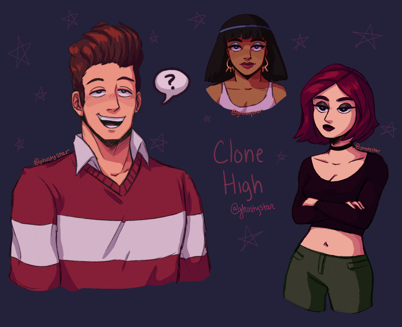 ArtStation - Clone High Drawings