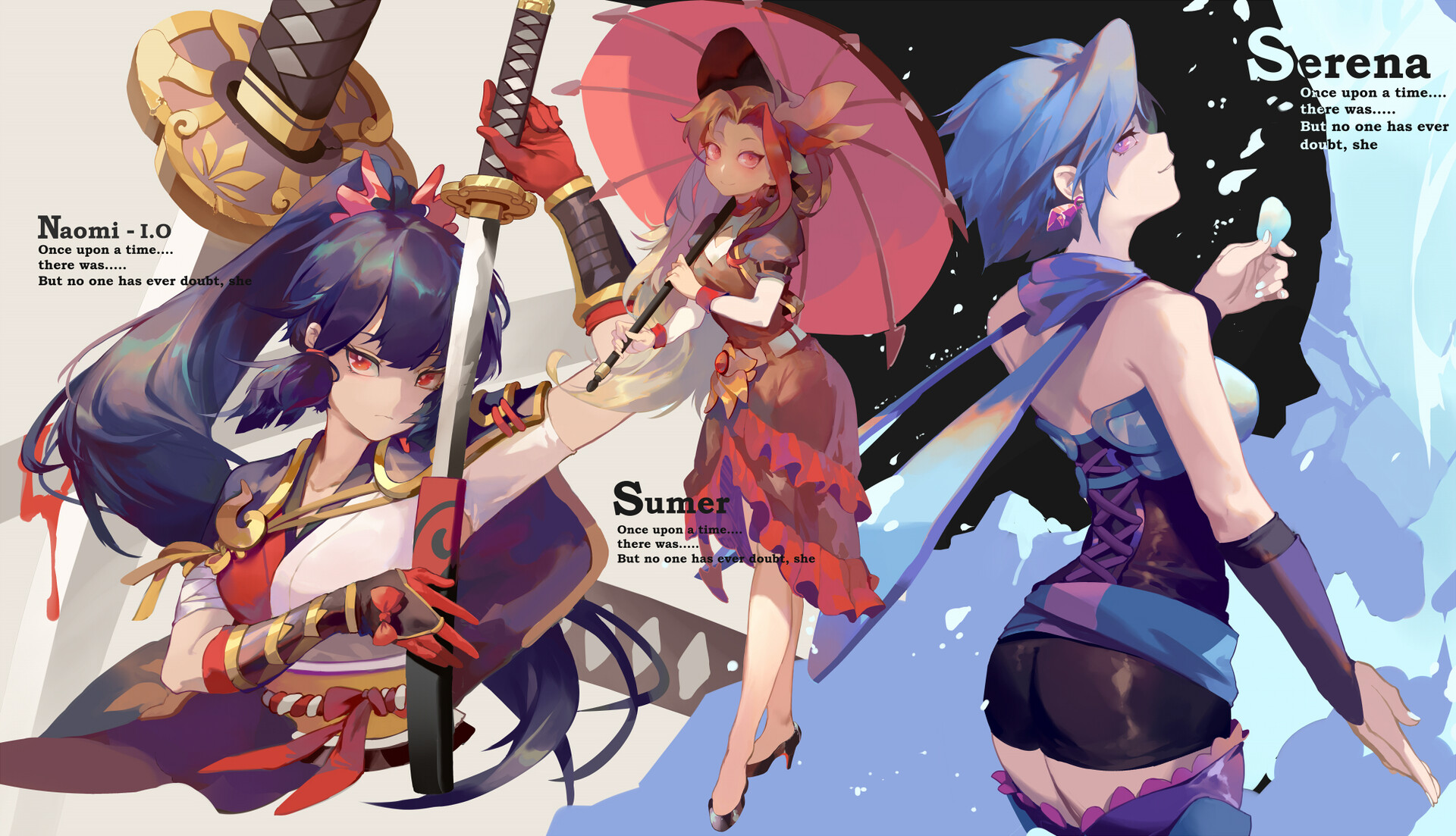 ArtStation - Game character illustration