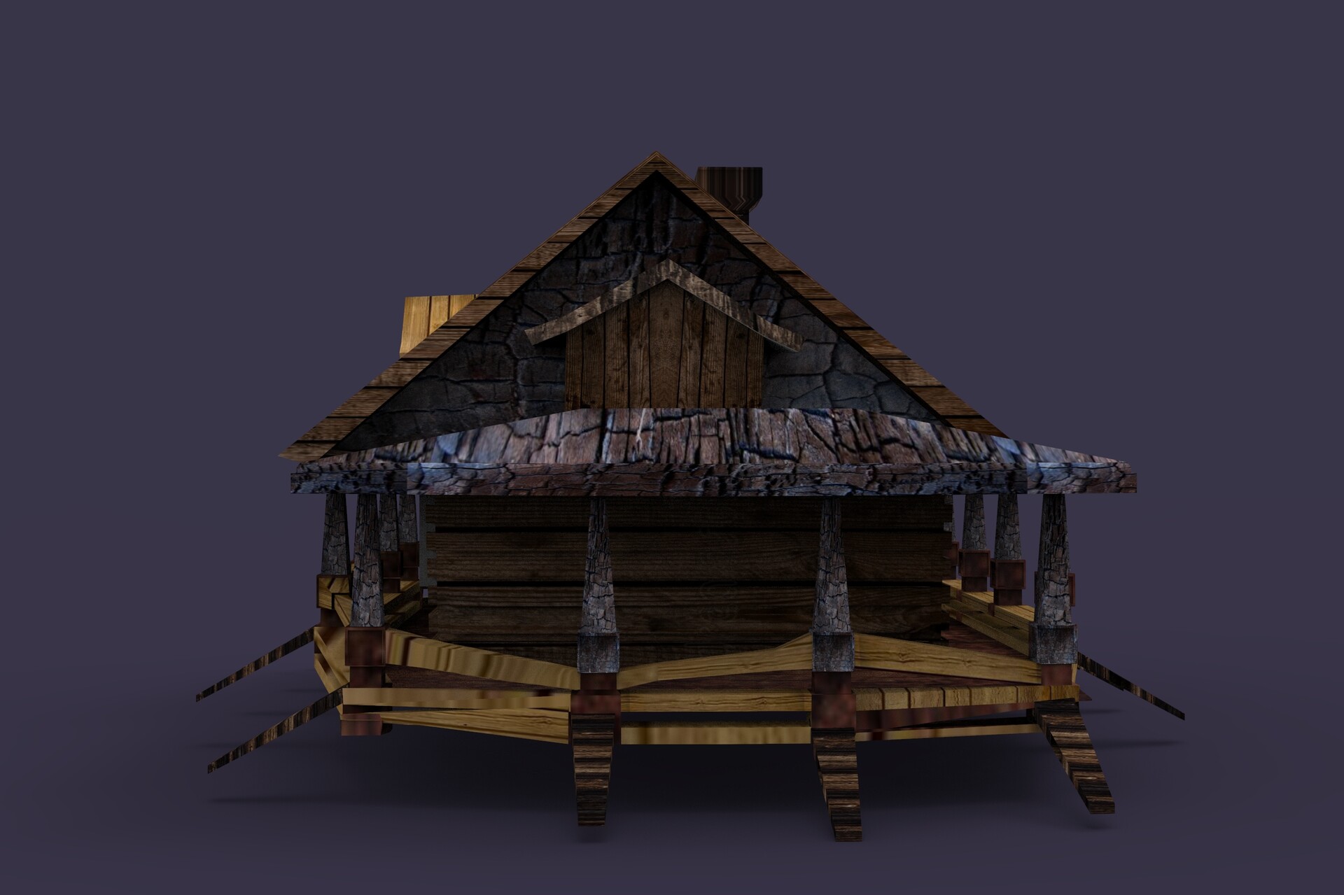 ArtStation - Abandoned House Concept Art