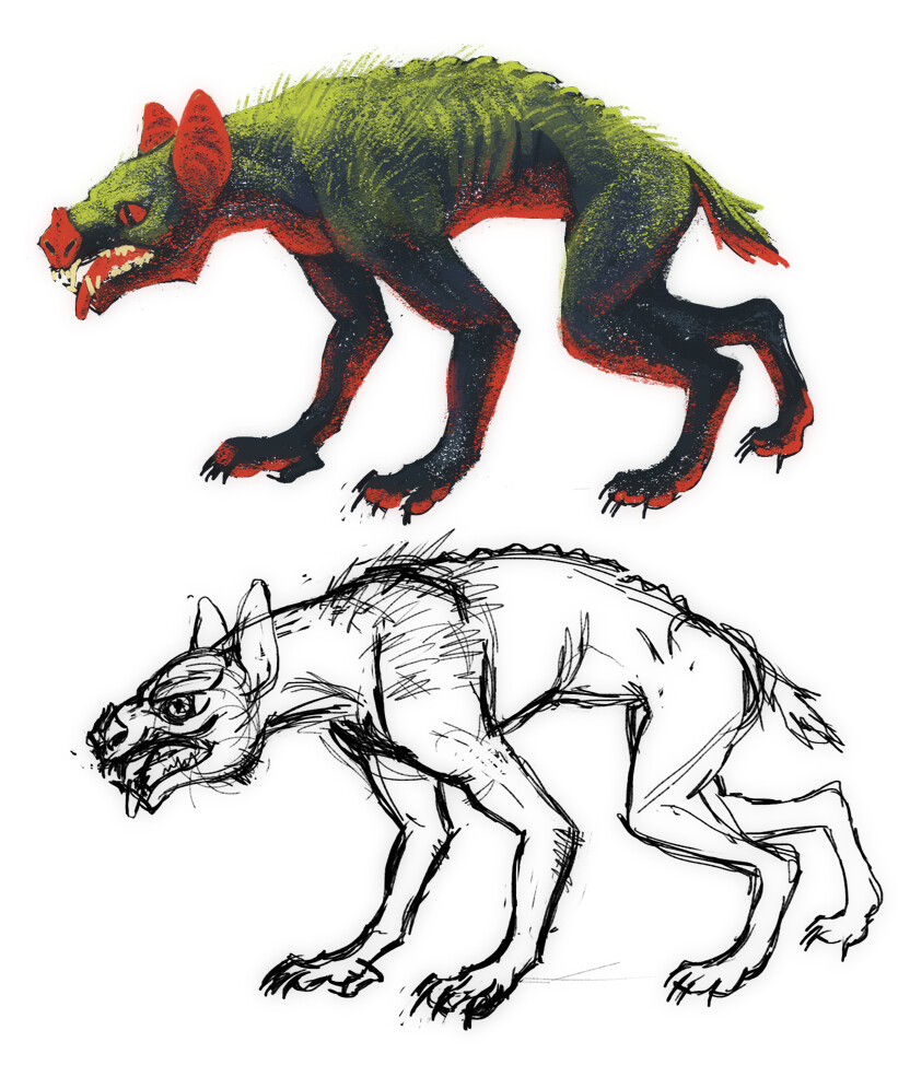 ArtStation - Cryptid Exploring