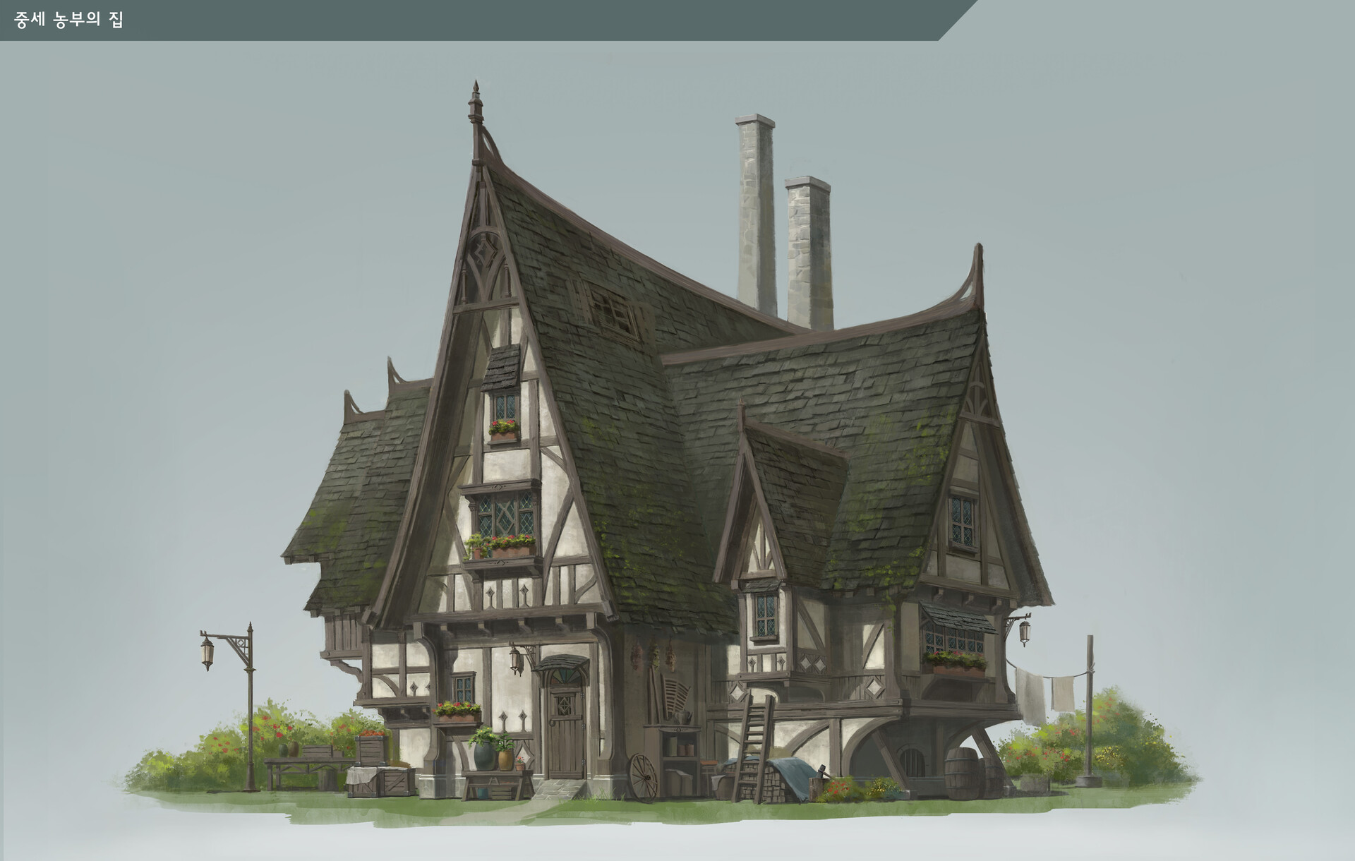 ArtStation - Medieval house