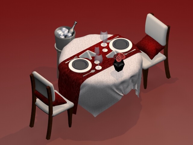 ArtStation - Romantic Dinner