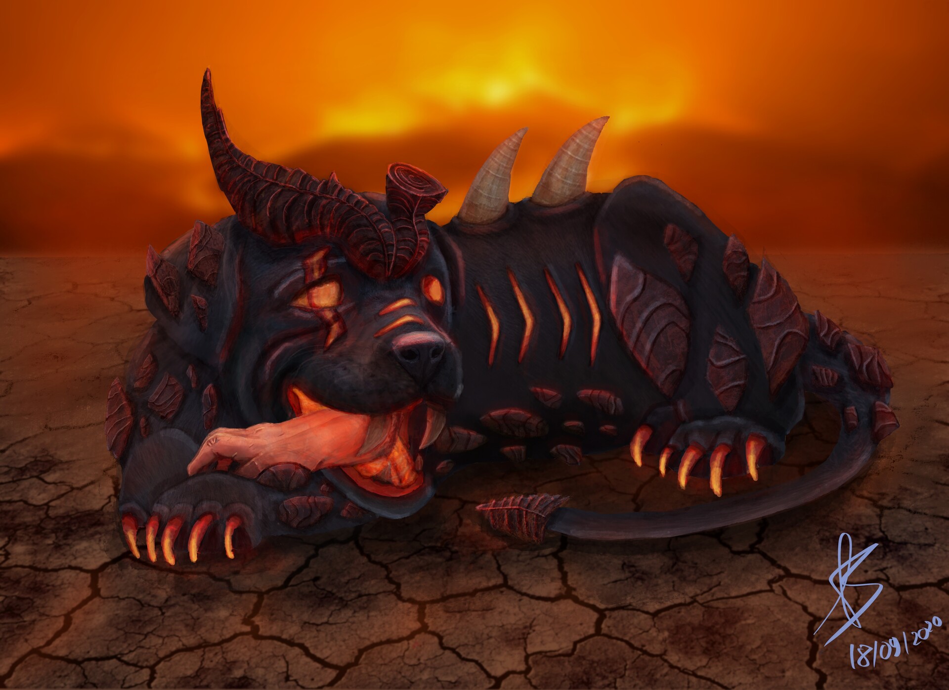 ArtStation - Demon Puppy