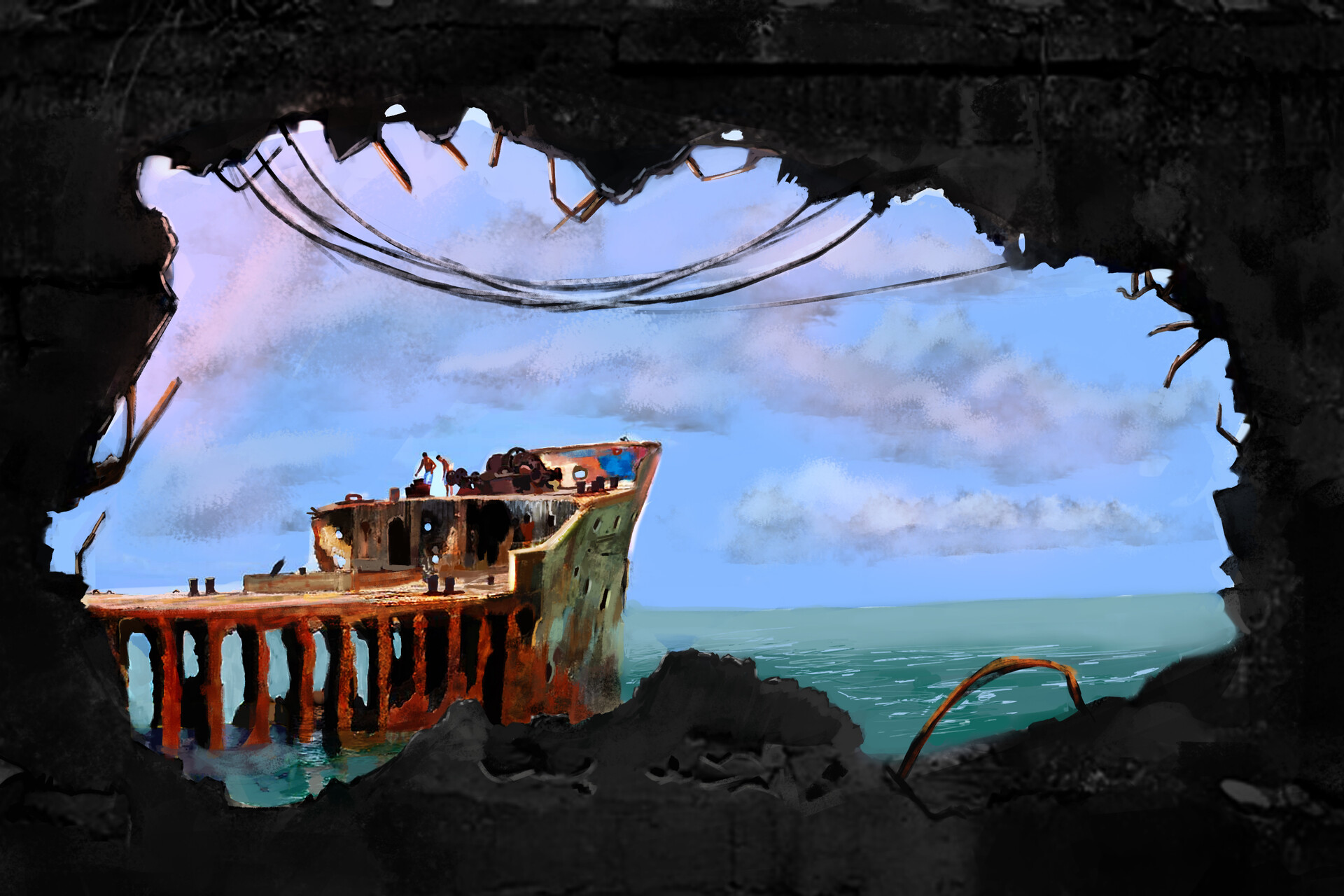 ArtStation - destroyed