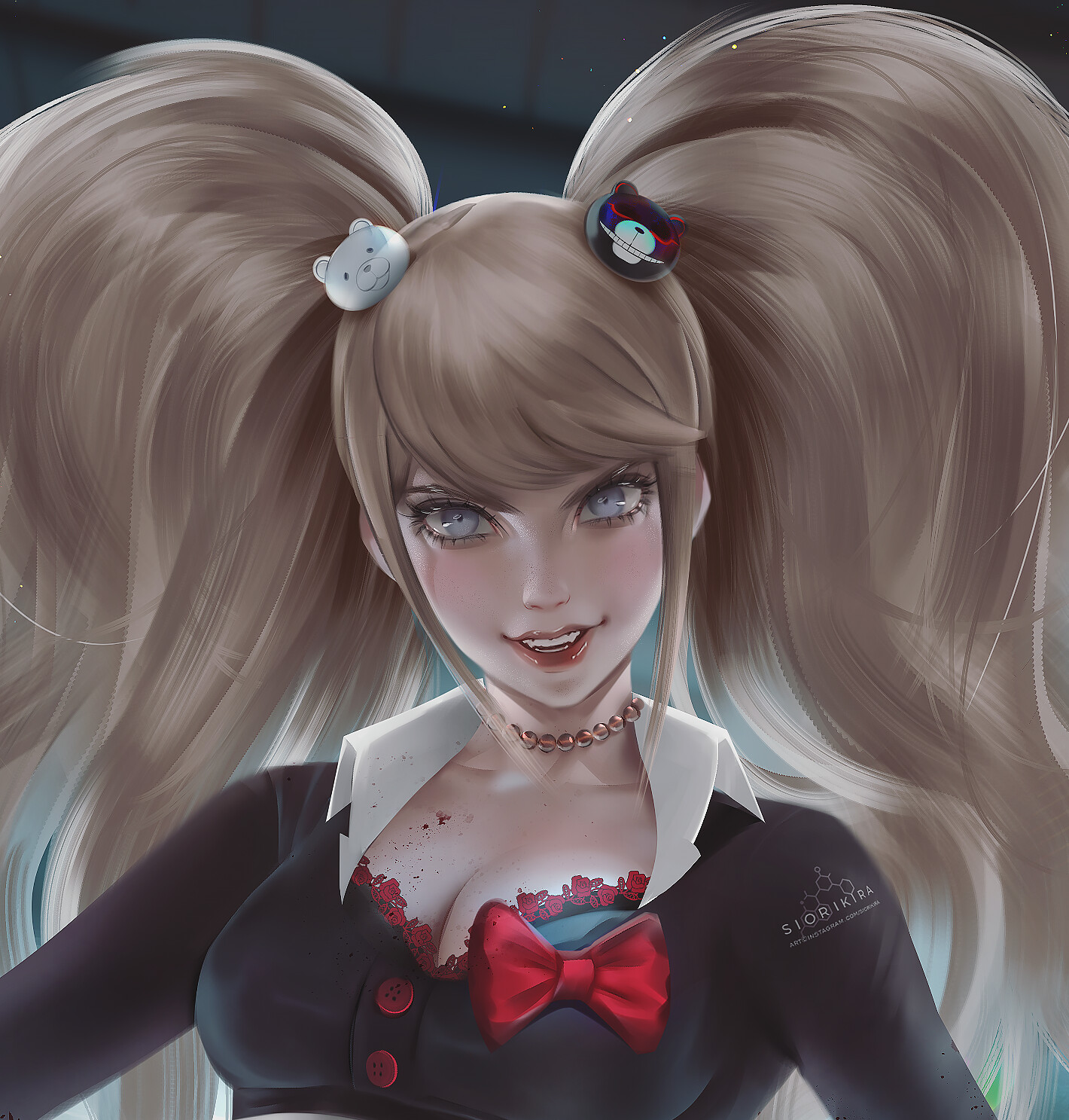 Siorikira ☾ - Junko Enoshima — Danganronpa fanart!