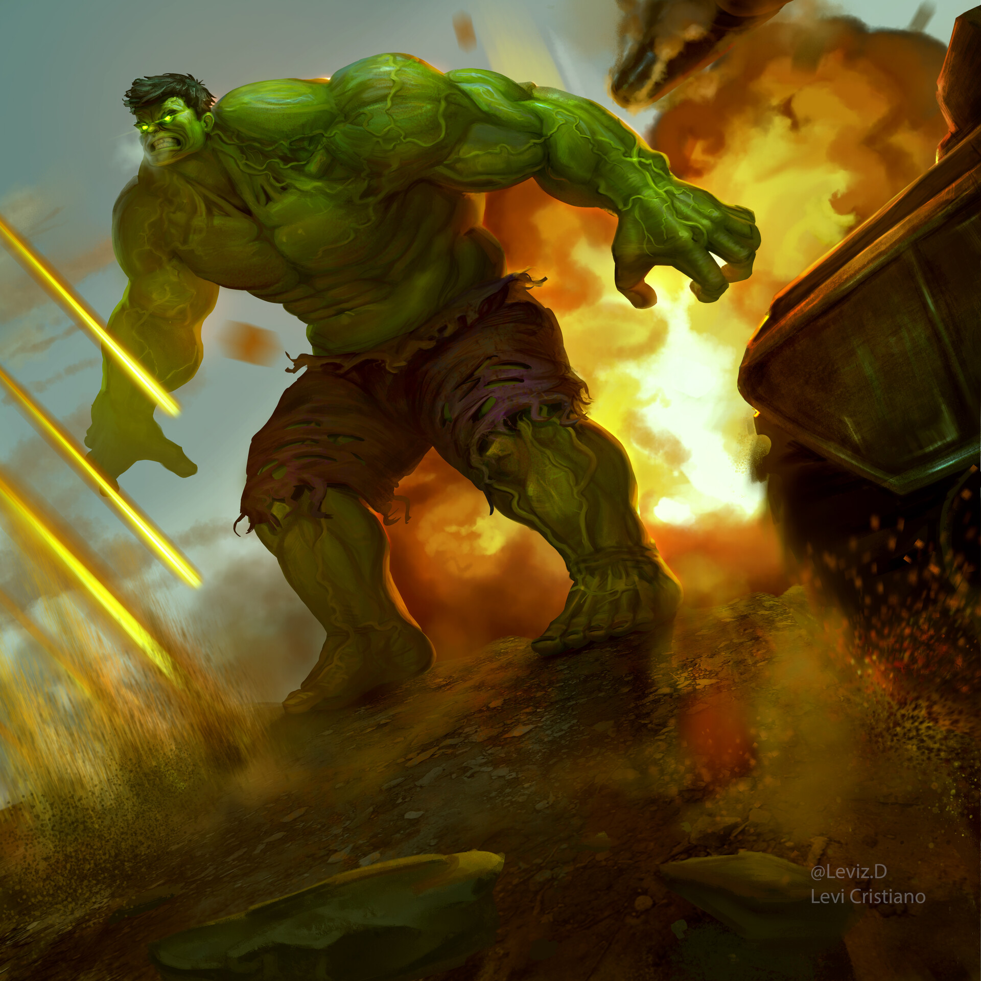 ArtStation - Hulk fanart