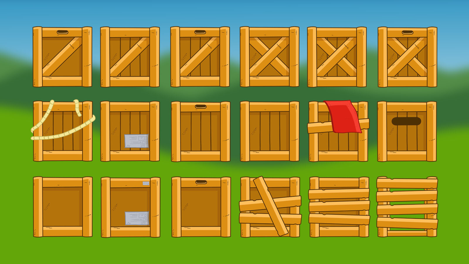 ArtStation - 2D Boxes Pack