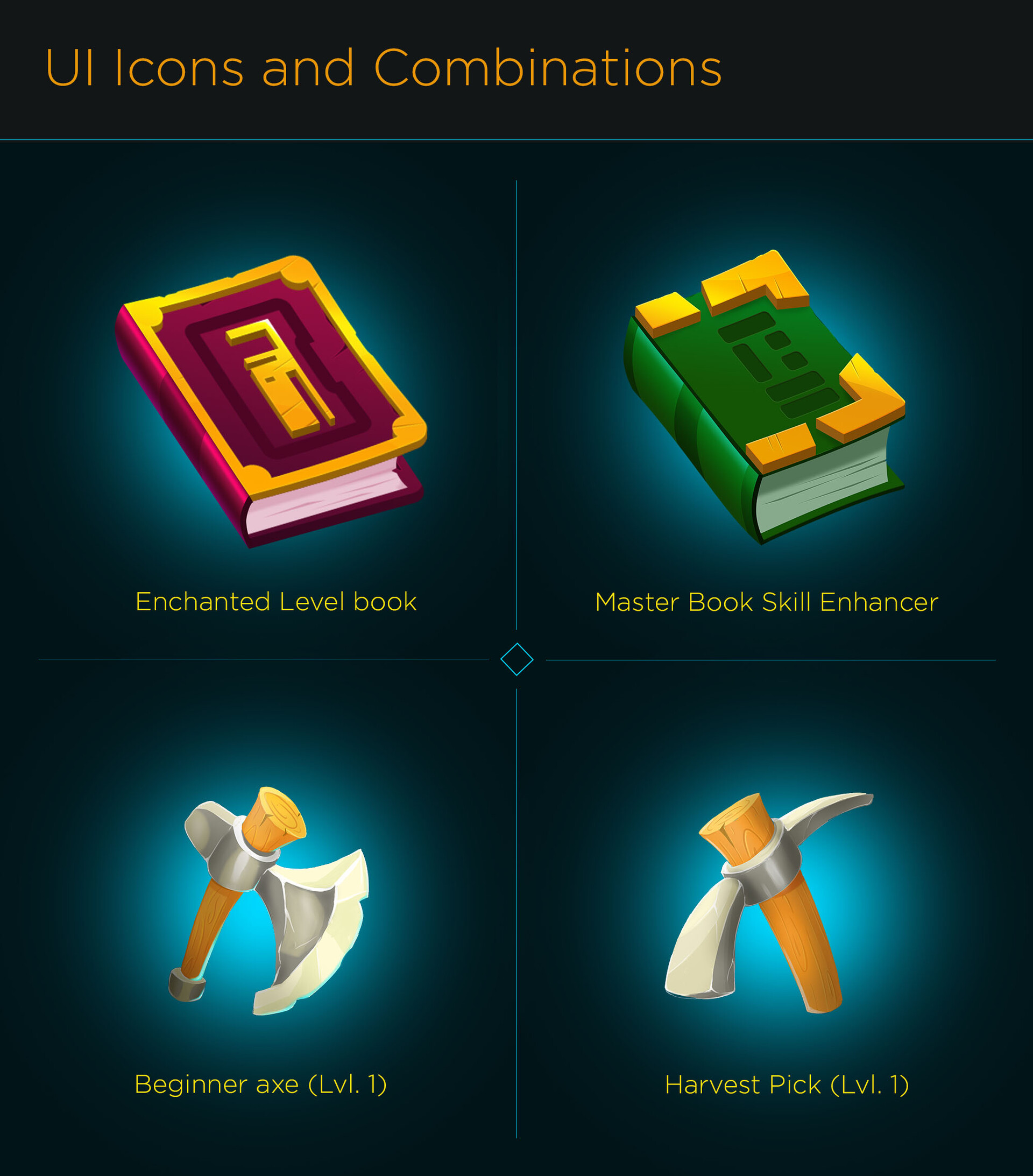 ArtStation - UI Game Icons