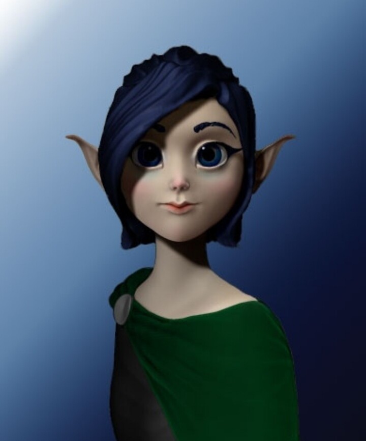 ArtStation - Elf, Ksenia Petrova