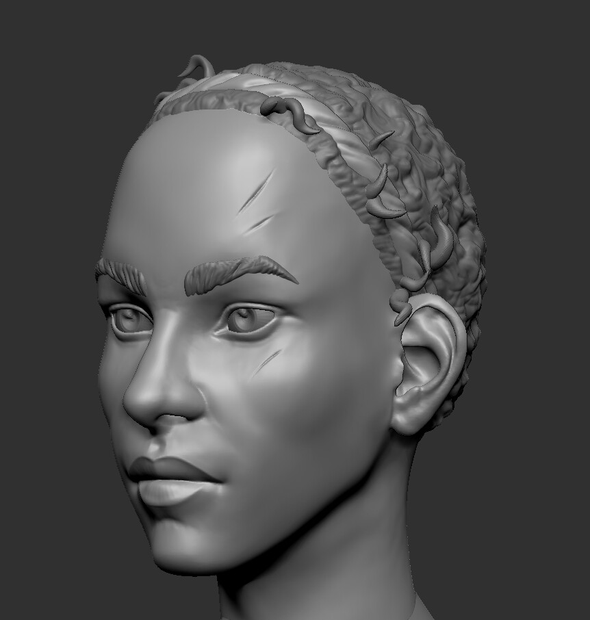 ArtStation - WIP - Sakara from Magun - Age of Trials
