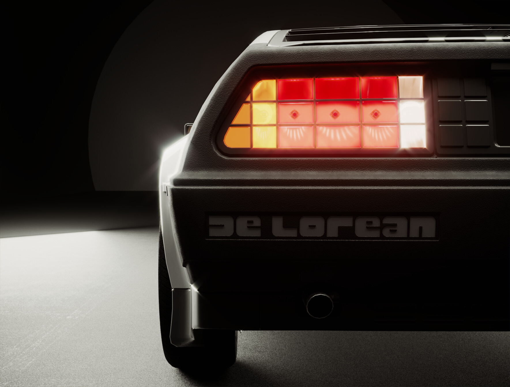 ArtStation - DeLorean