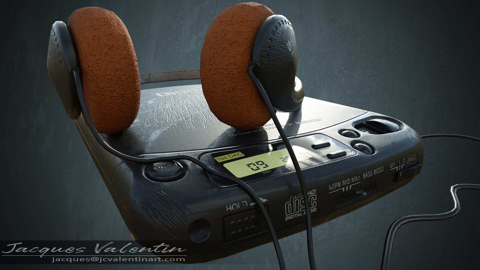 Jacques C. Valentin - Sony Discman D-121 - Final