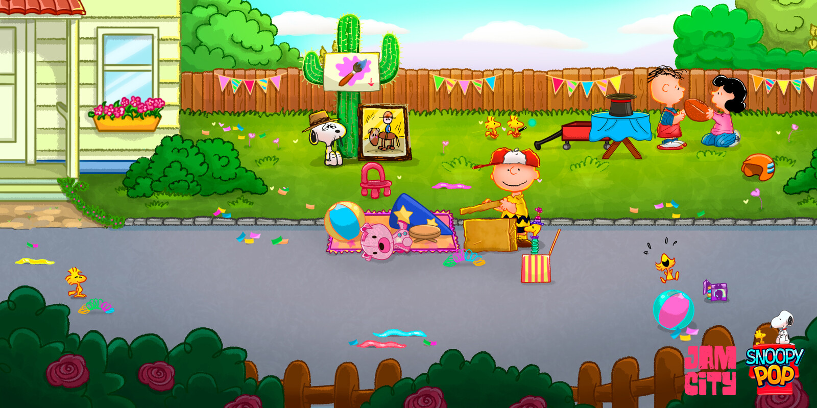 Yesica Sanchez - Mobile Game: Snoopy Pop