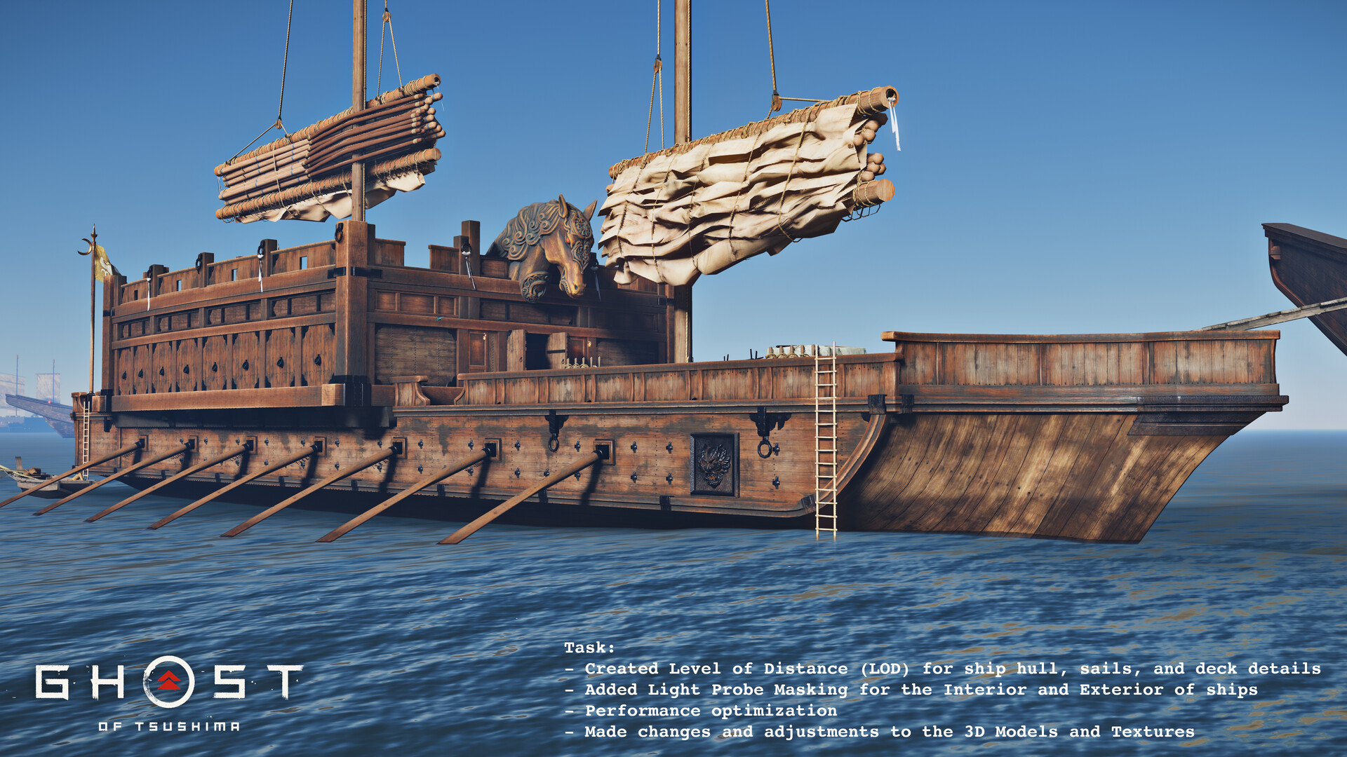 ArtStation - Mongol Patrol Ship (Ghost of Tsushima)