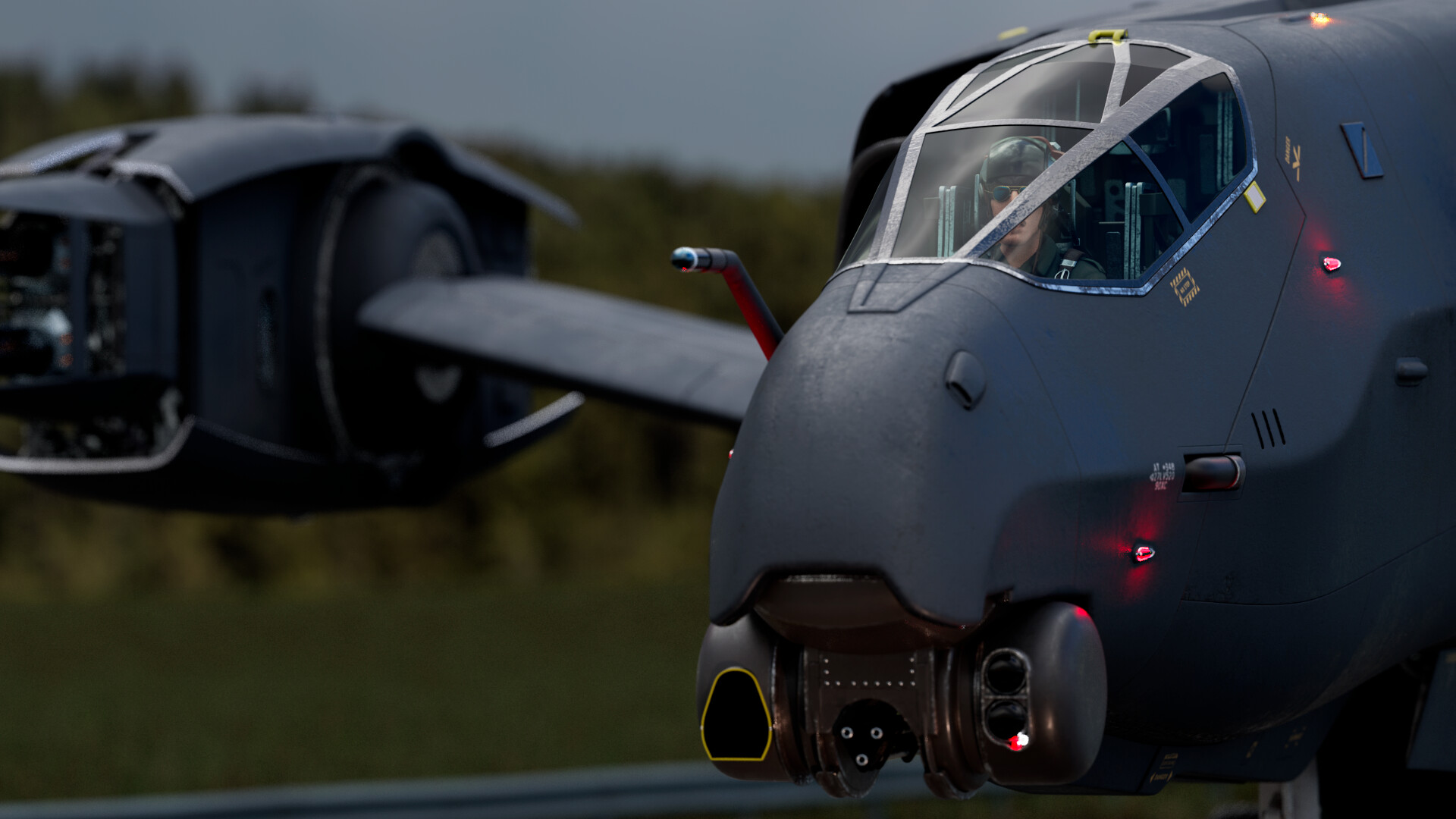 ArtStation - Gunship Model