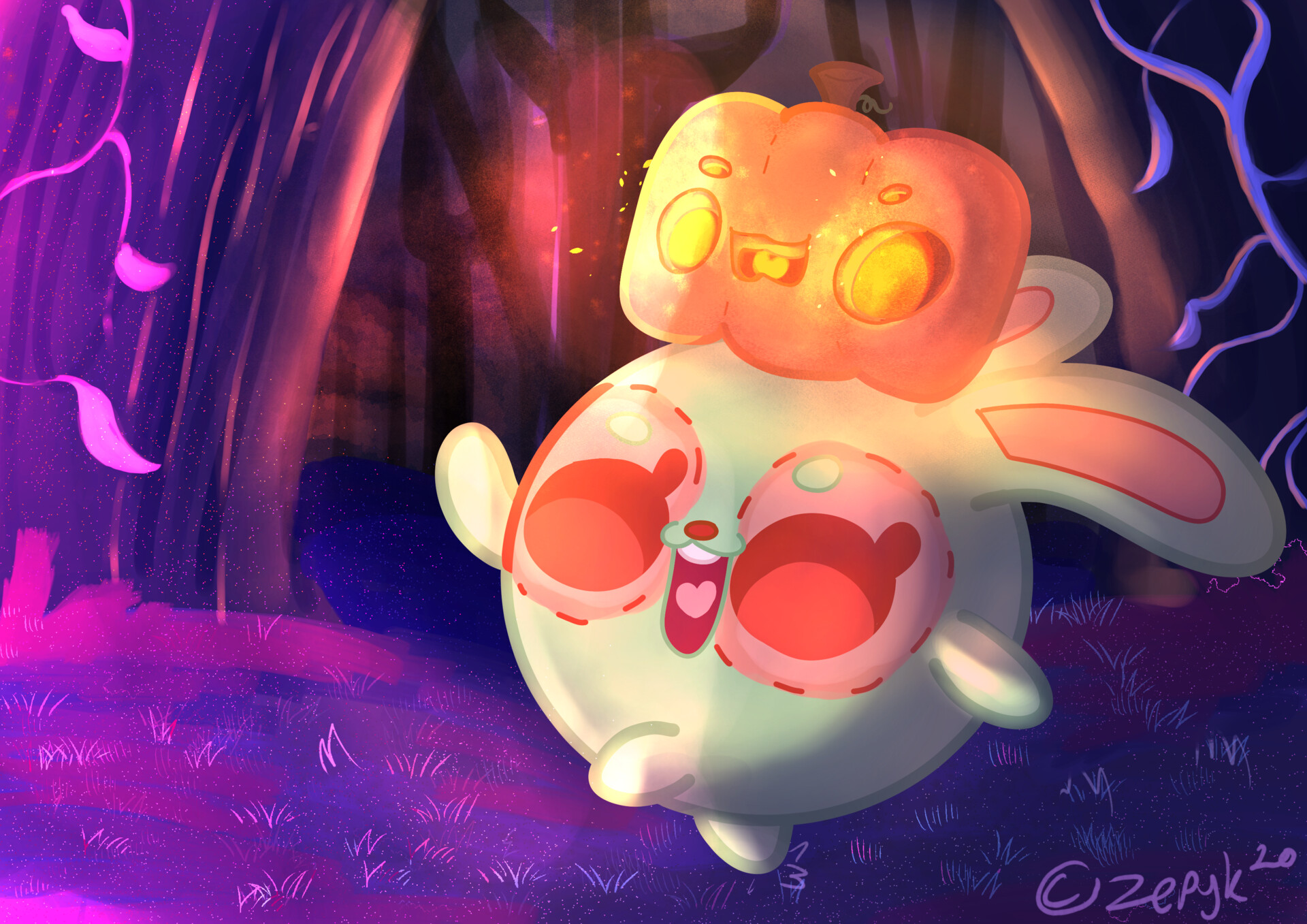 ArtStation - Sweh and Pumpkin