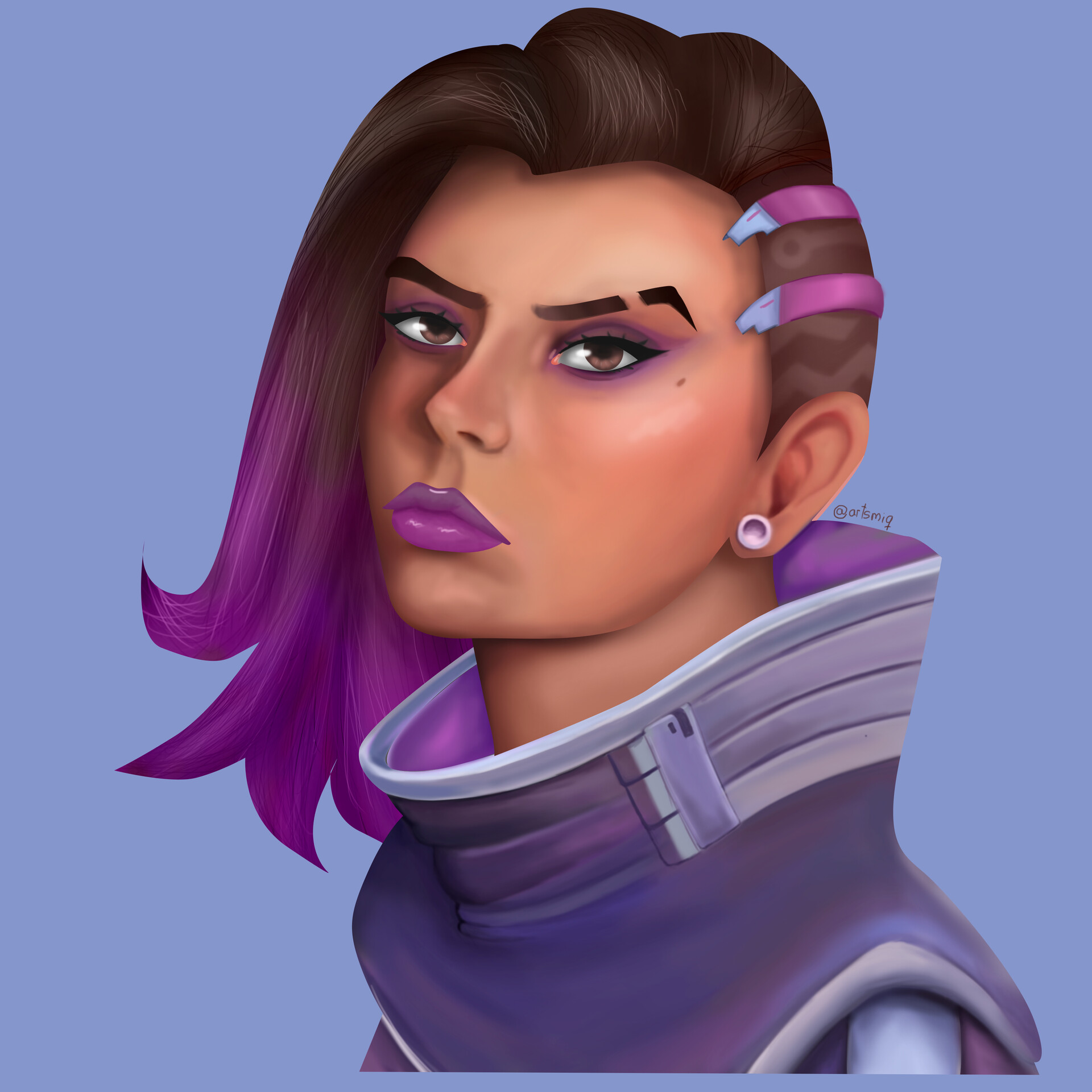 ArtStation - Sombra Overwatch