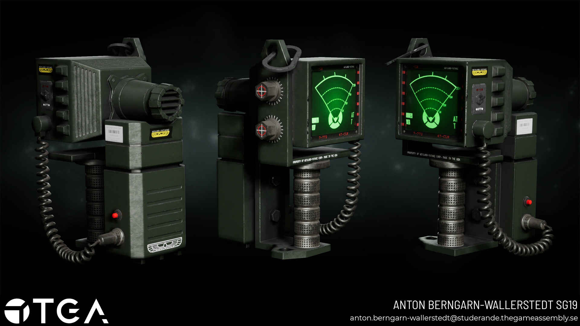 ArtStation - Motion Tracker from Alien Isolation (FanArt)