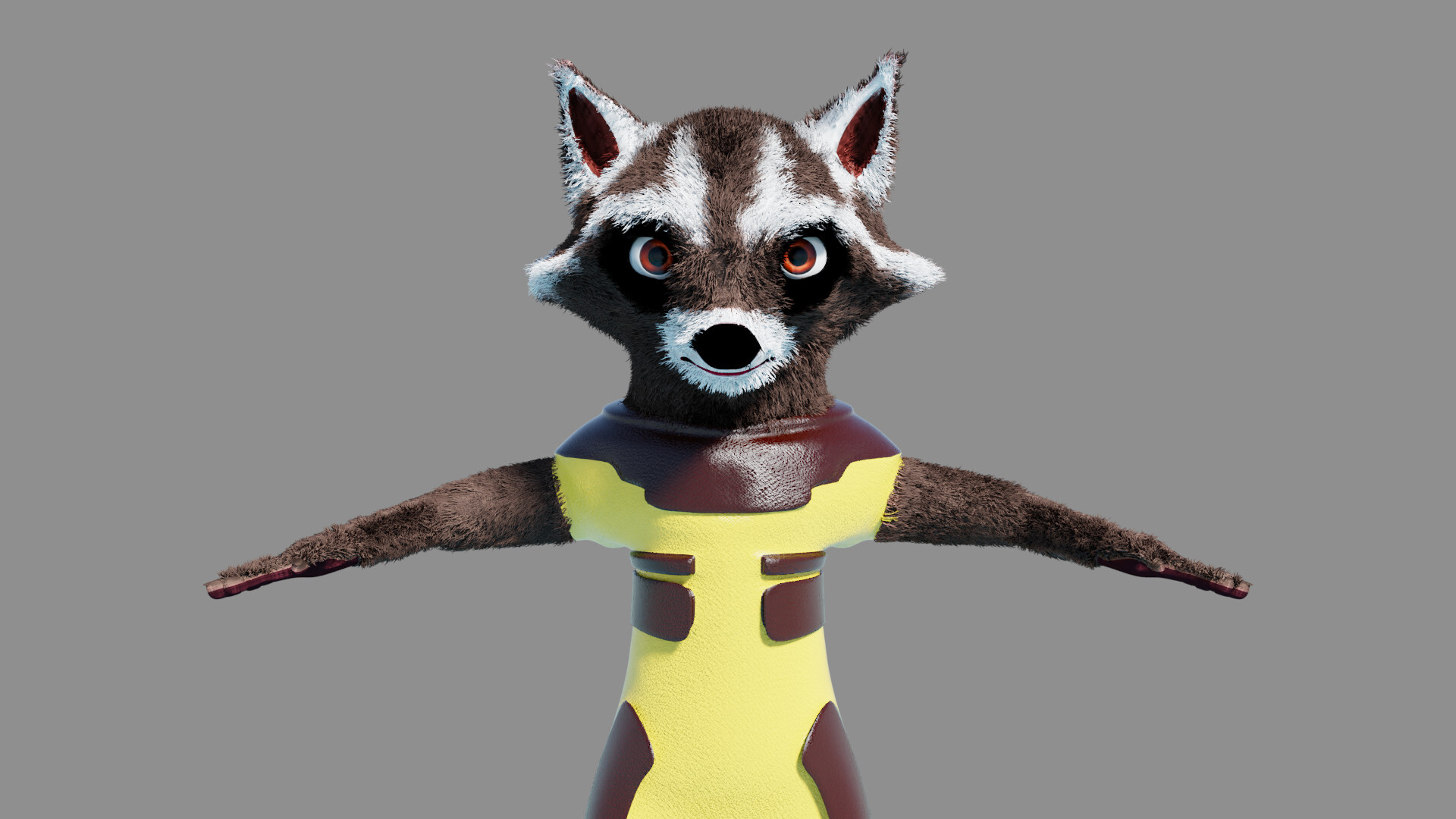 ArtStation - Rocket Raccoon Fan-Art