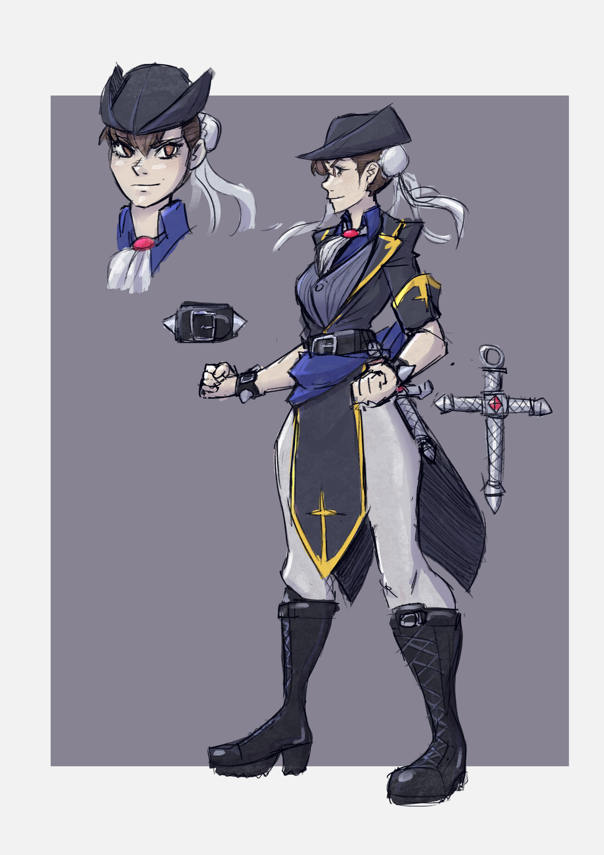 ArtStation - CAPCOM, 2020 characters design contest.