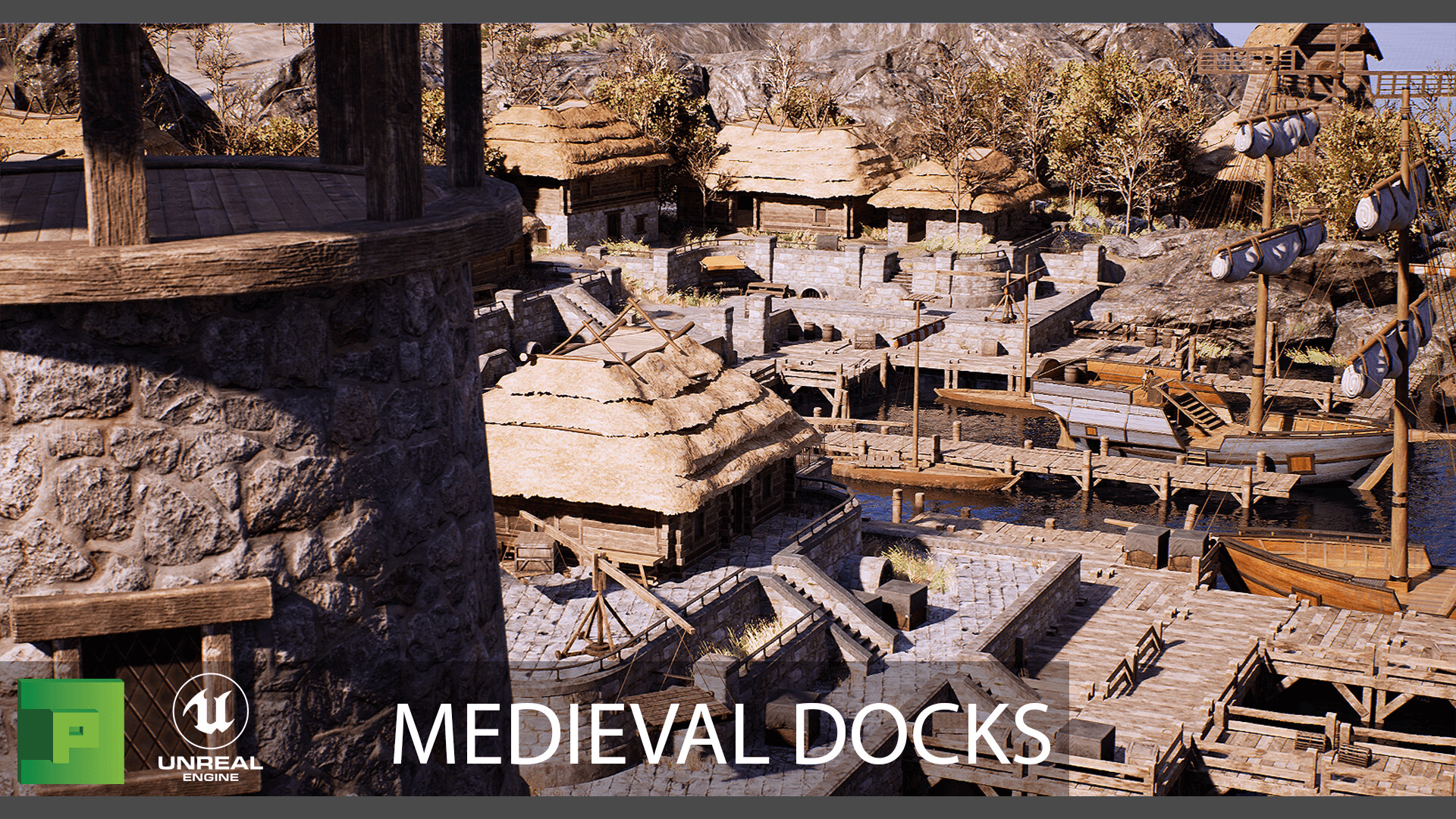 PolyStudio - Medieval Docks