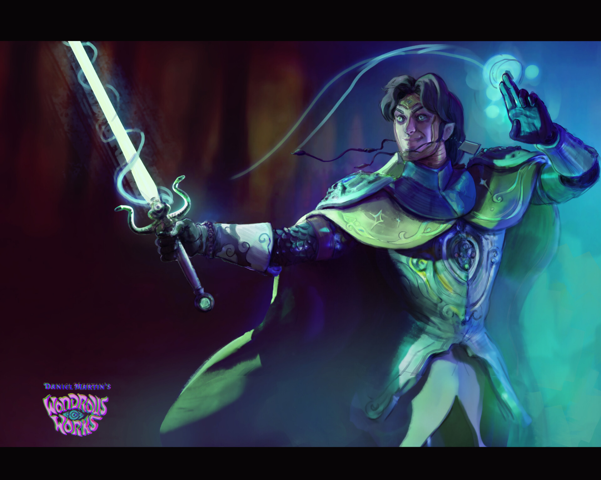 ArtStation - Sorcerer/Paladin of Mystra