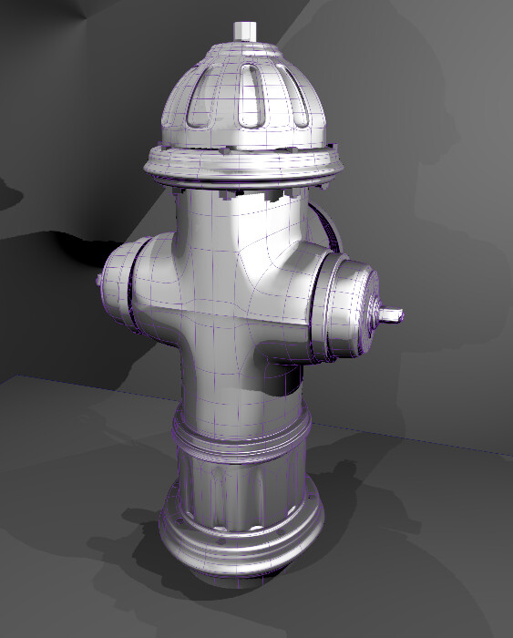 aarriel little - Fire Hydrate model by aarriel little