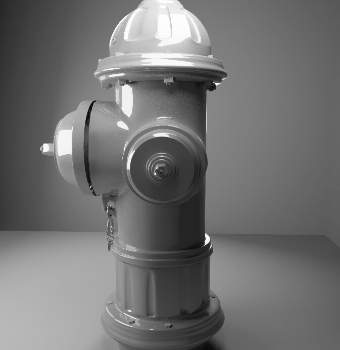 aarriel little - Fire Hydrate model by aarriel little