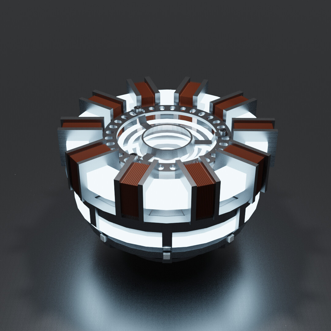 ArtStation - Tony Stark Art Reactor