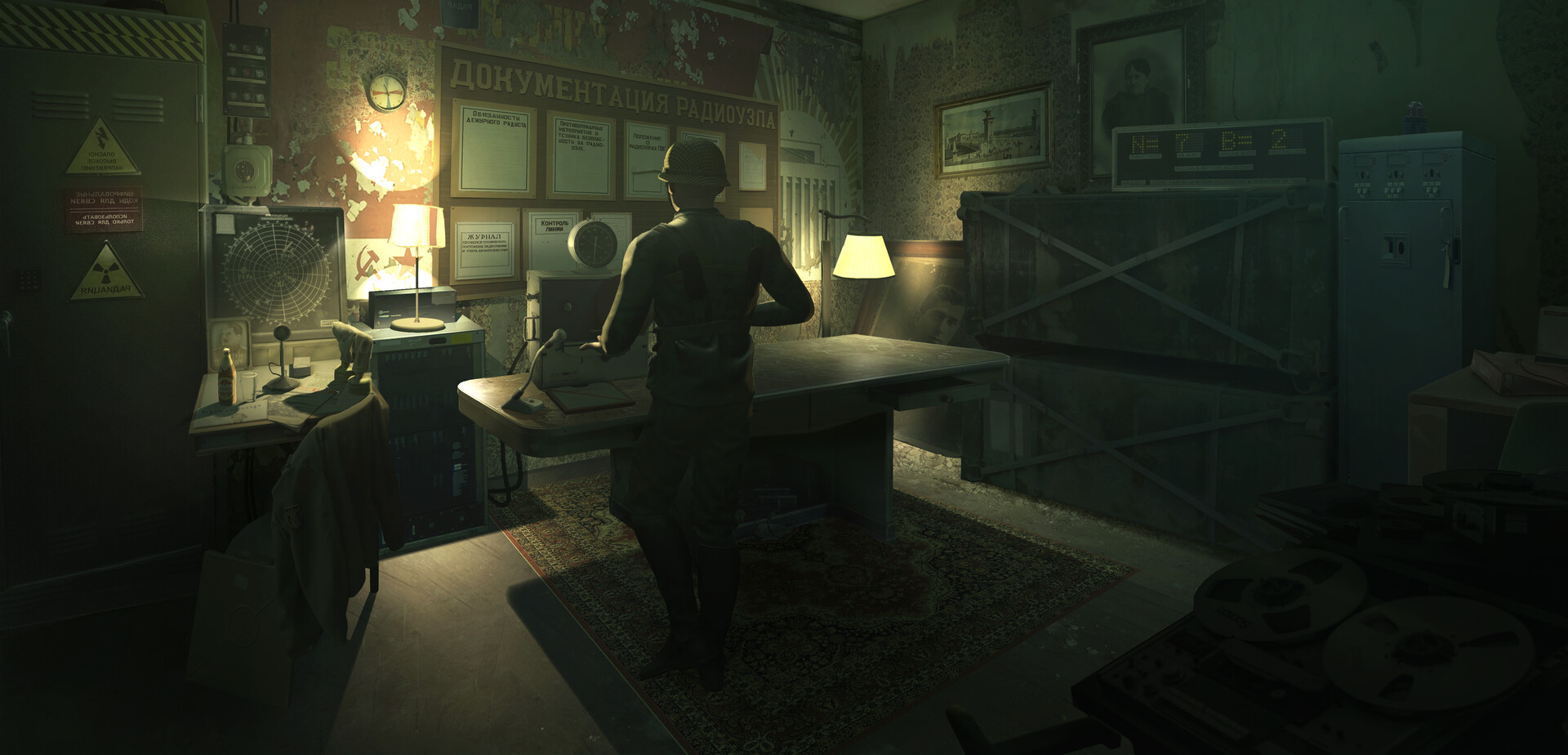 ArtStation - A soldier's hideout