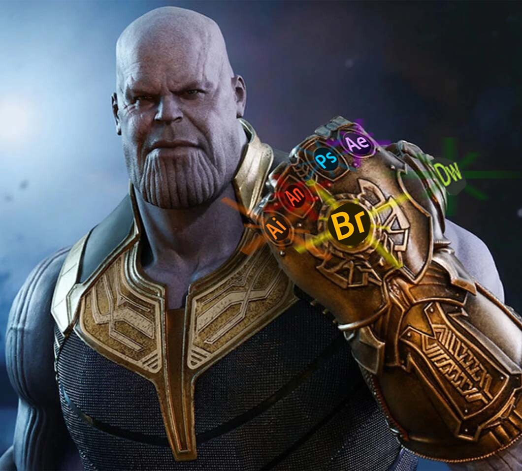 ArtStation - thanos with adobe packages