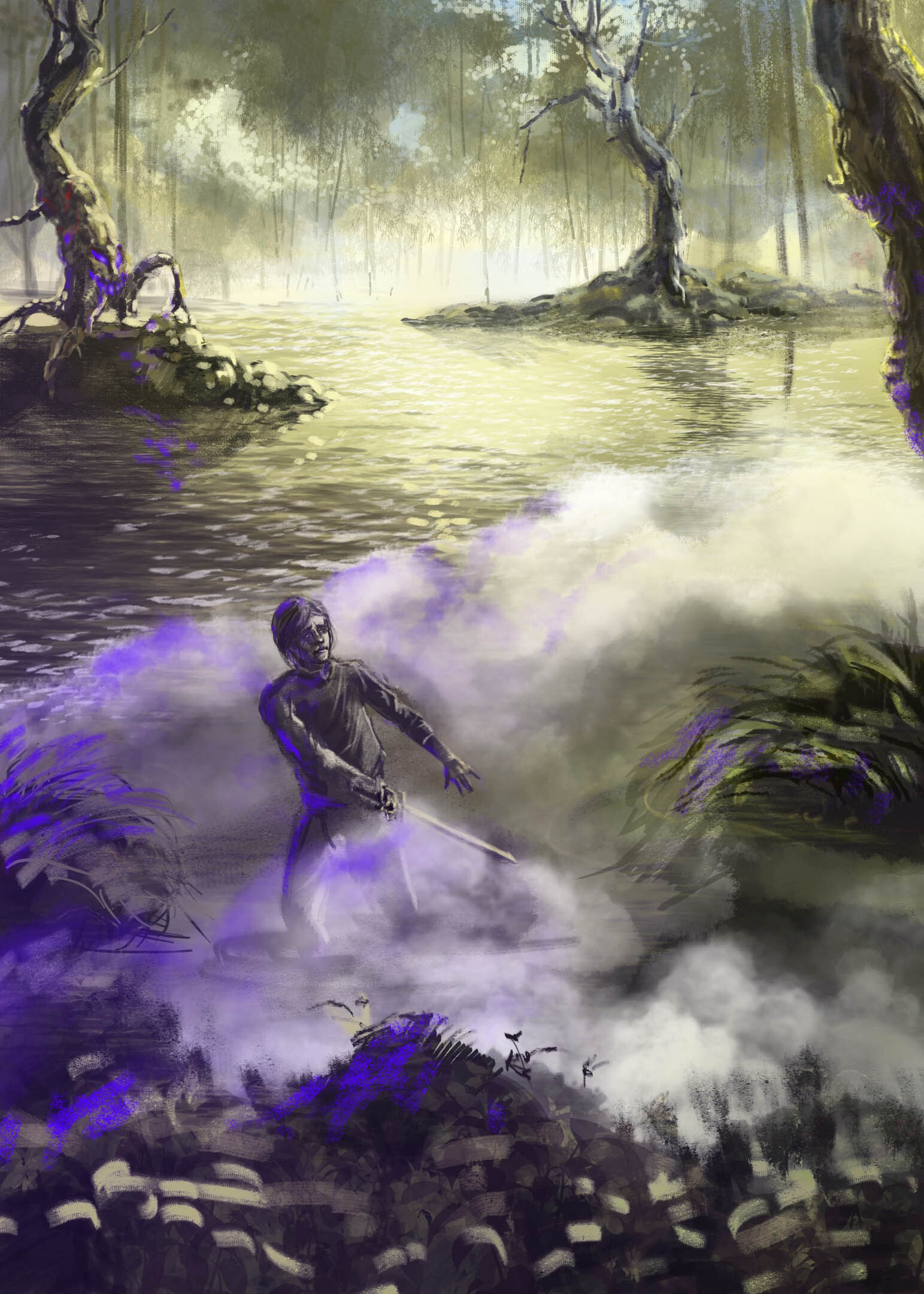 ArtStation - Creepy swamp