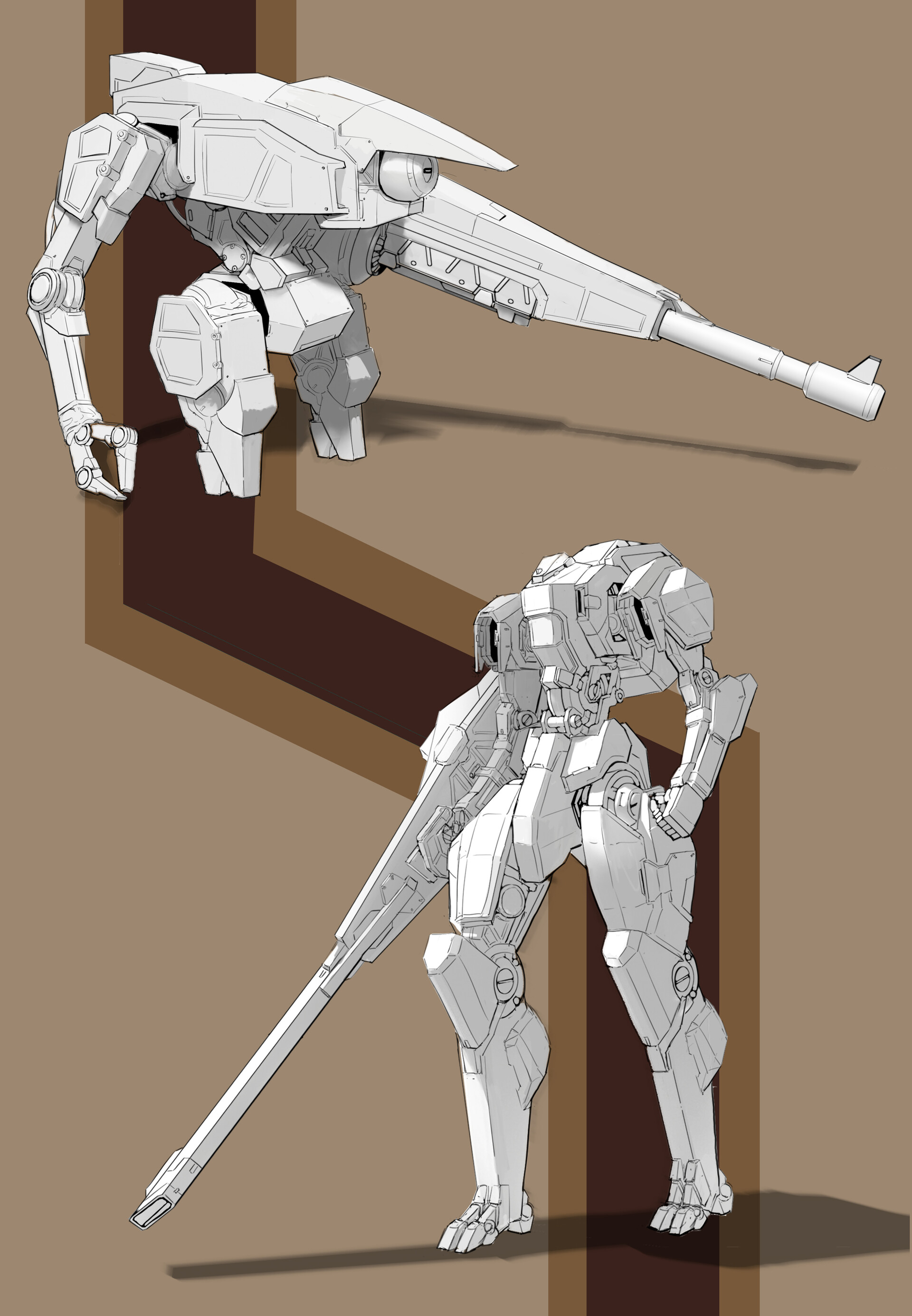 ArtStation - Robot Sketch