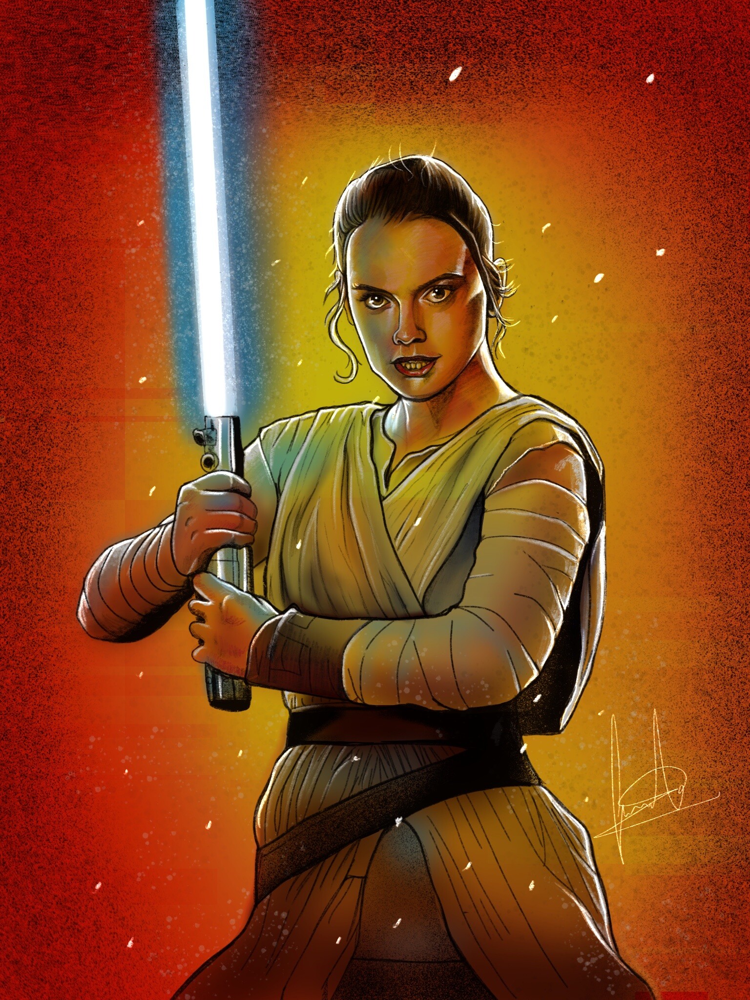 ArtStation - Rey Skywalker