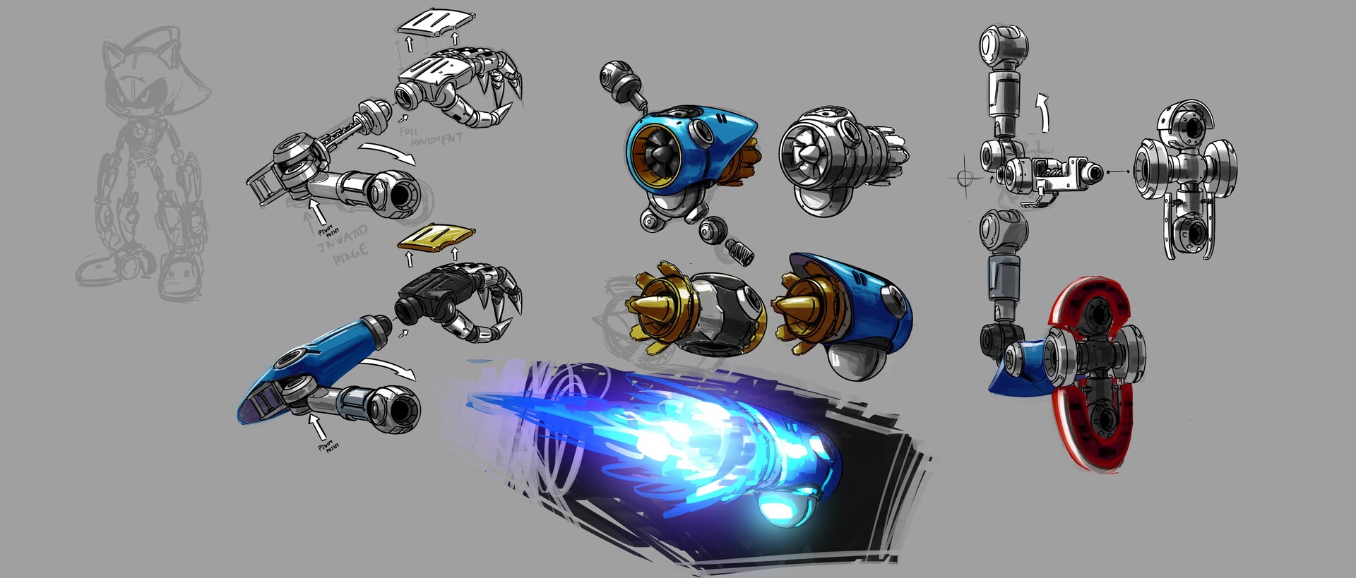 Kylle Albao - Mega Metal Sonic Ref Study