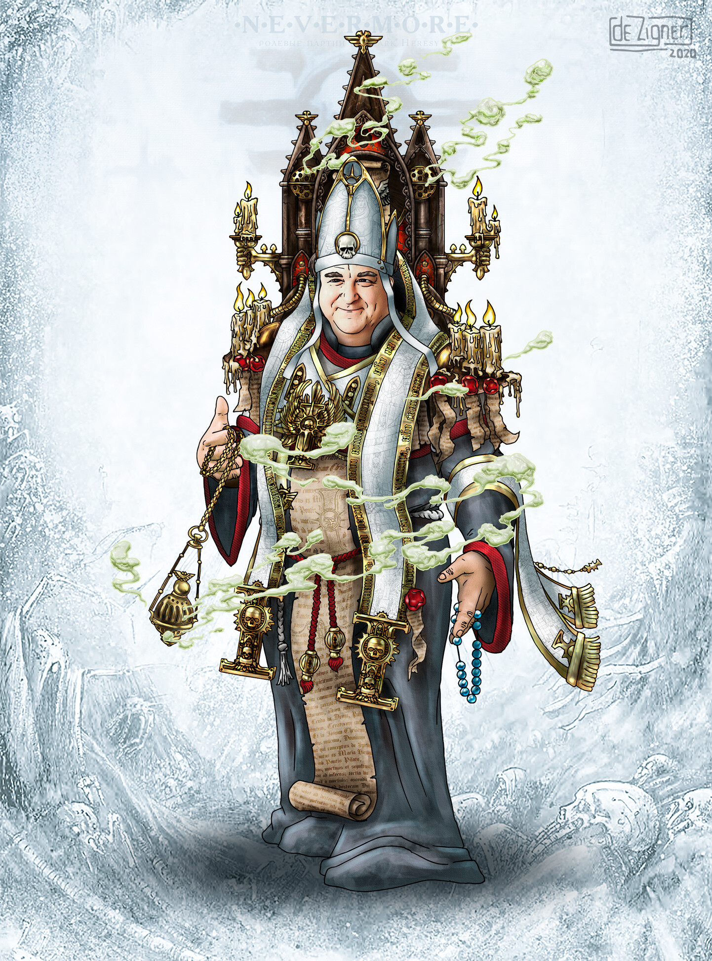 ArtStation - Warhammer Ministorum Priest