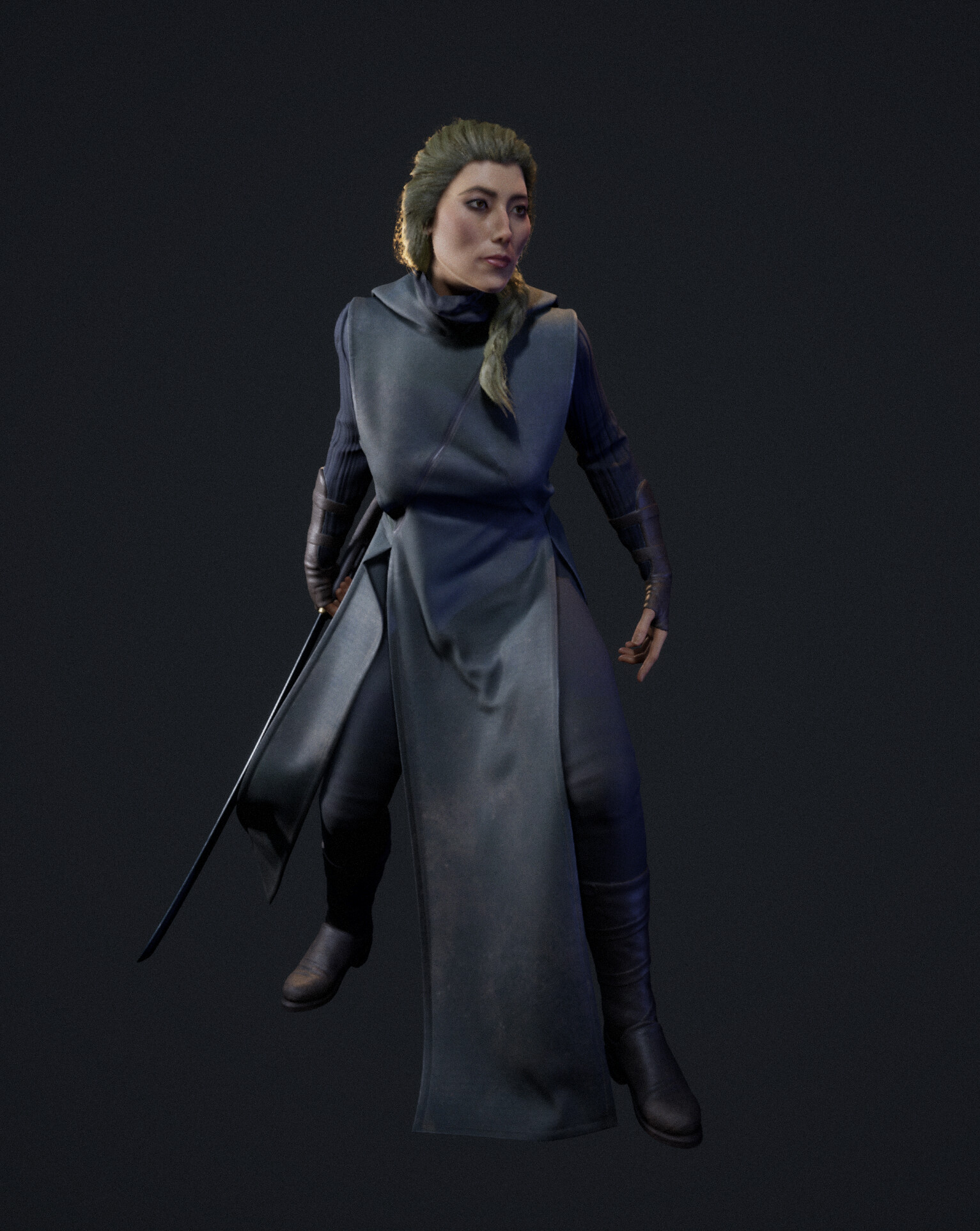 Mark Teague - Reileen Kawahara - Altered Carbon Fanart