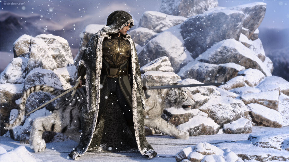 ArtStation - Winter's Knight