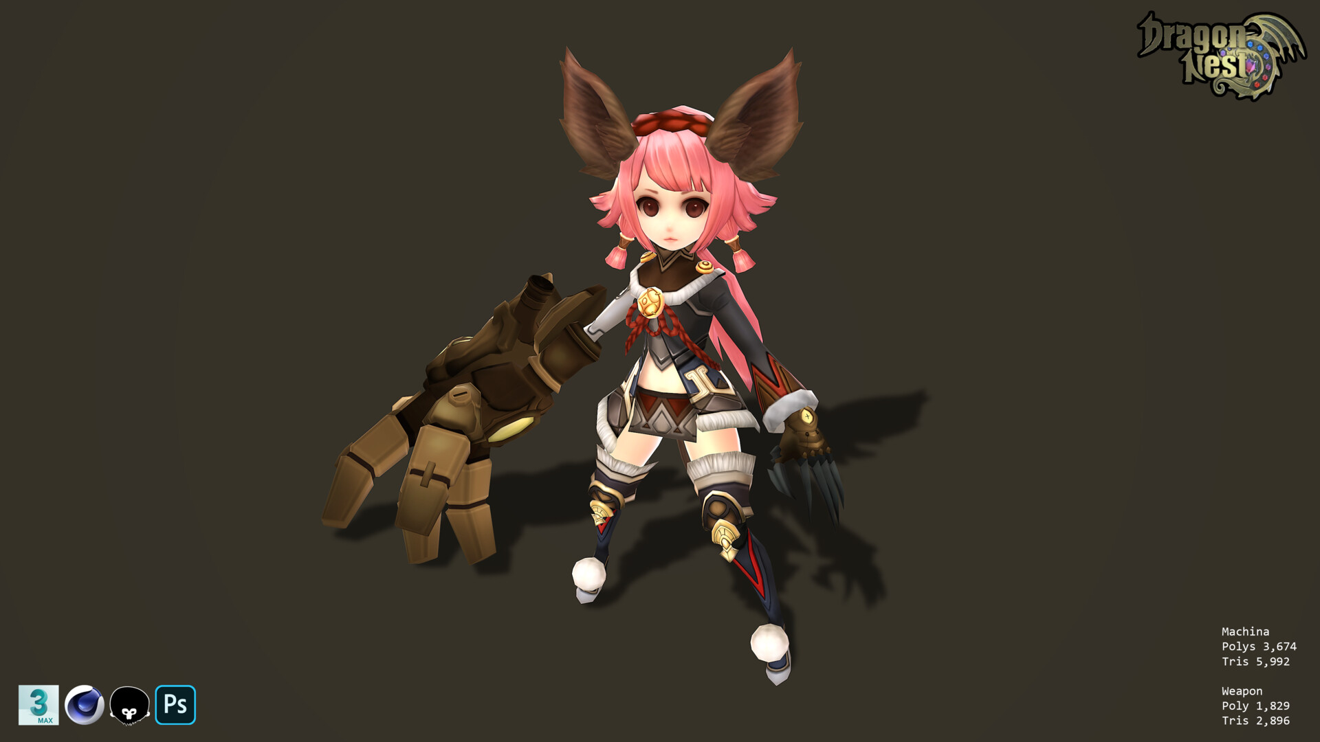 ArtStation - Machina from Dragon Nest