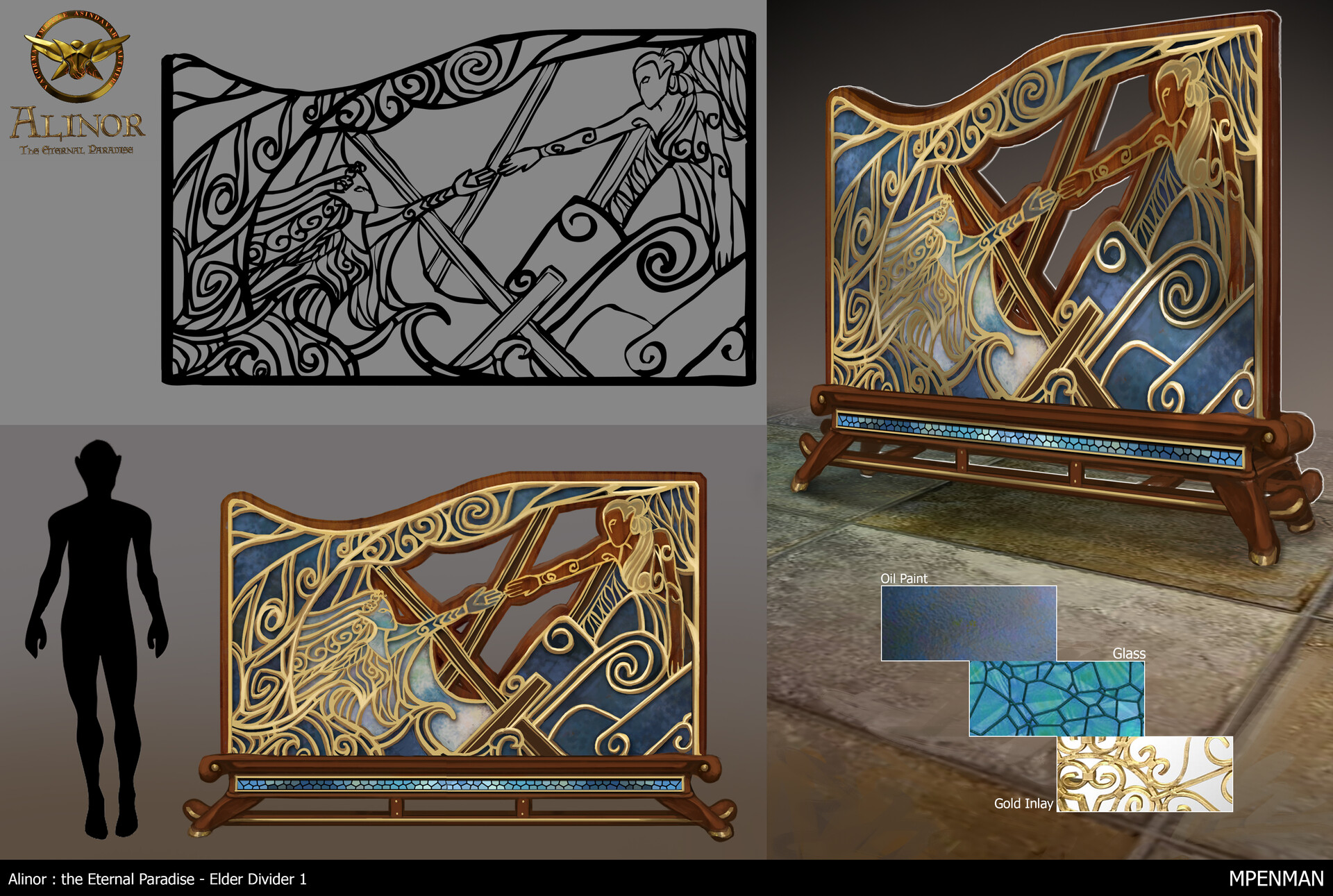 M Penman - Alinor: the Eternal Paradise - Elder Furniture