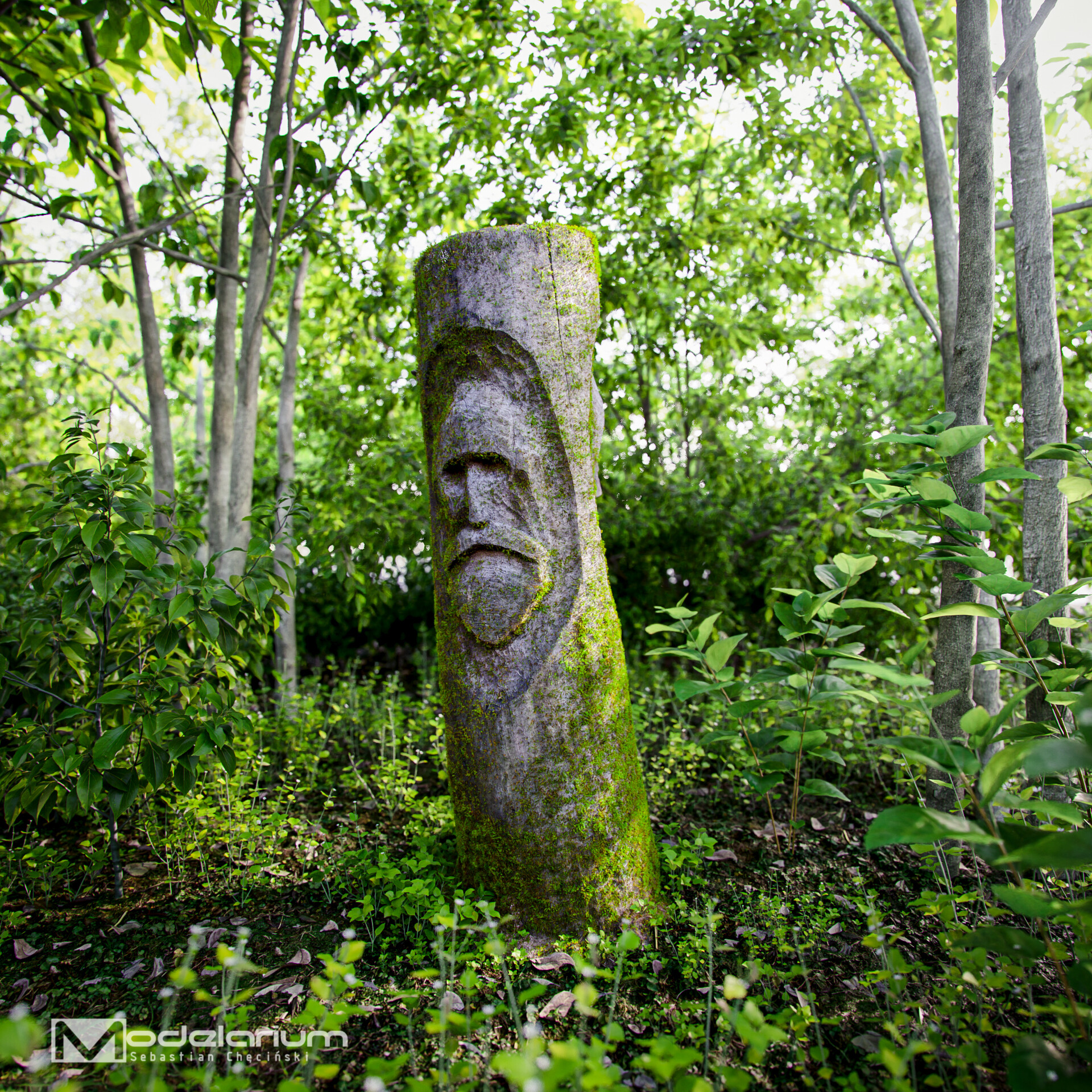 ArtStation - Slavic Balvan | Exercise