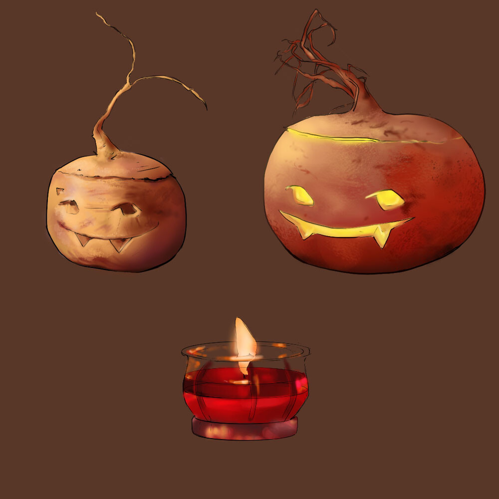ArtStation - Pumpkin Studies